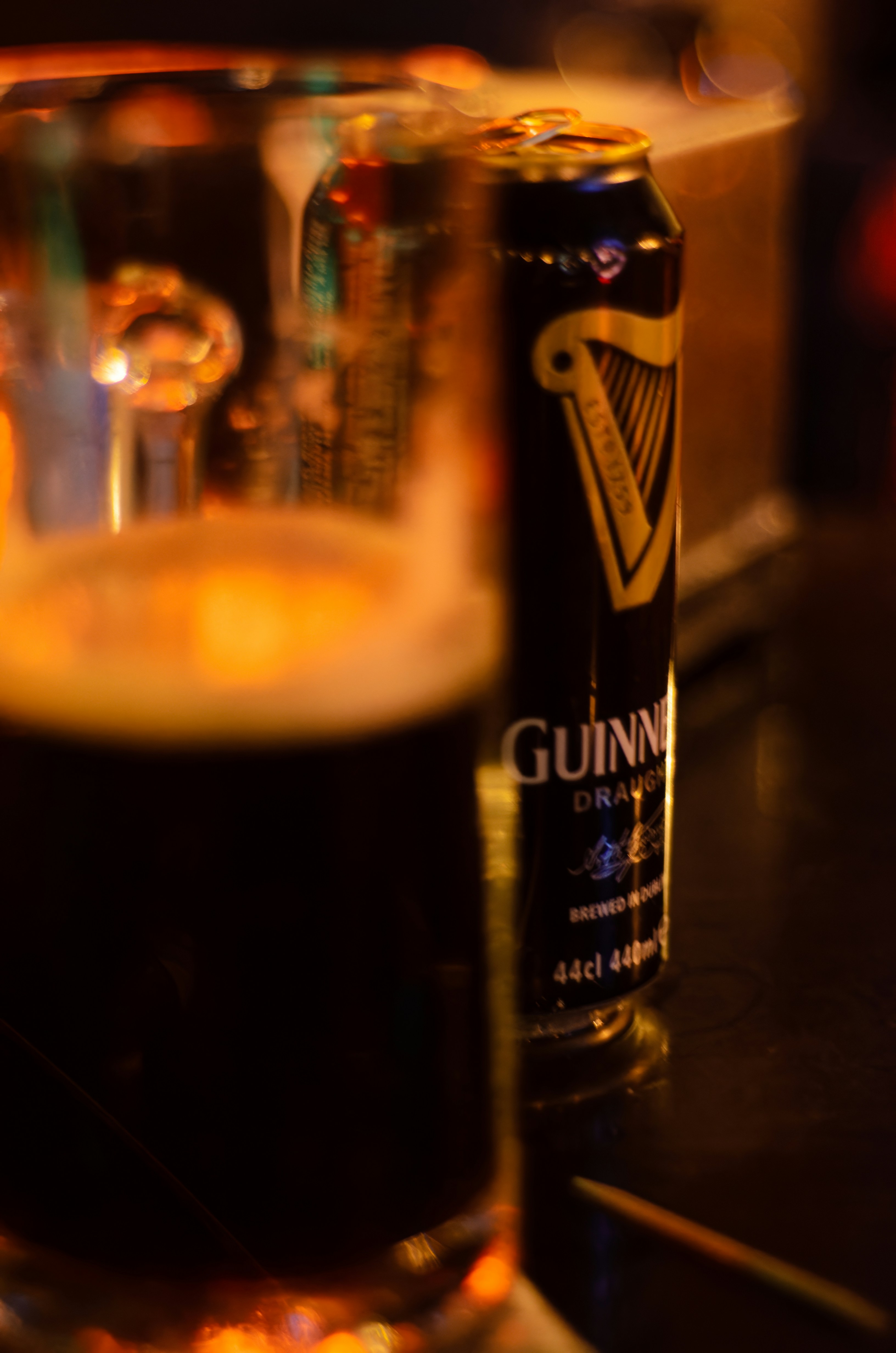 Warm Glow of an Irish Pub