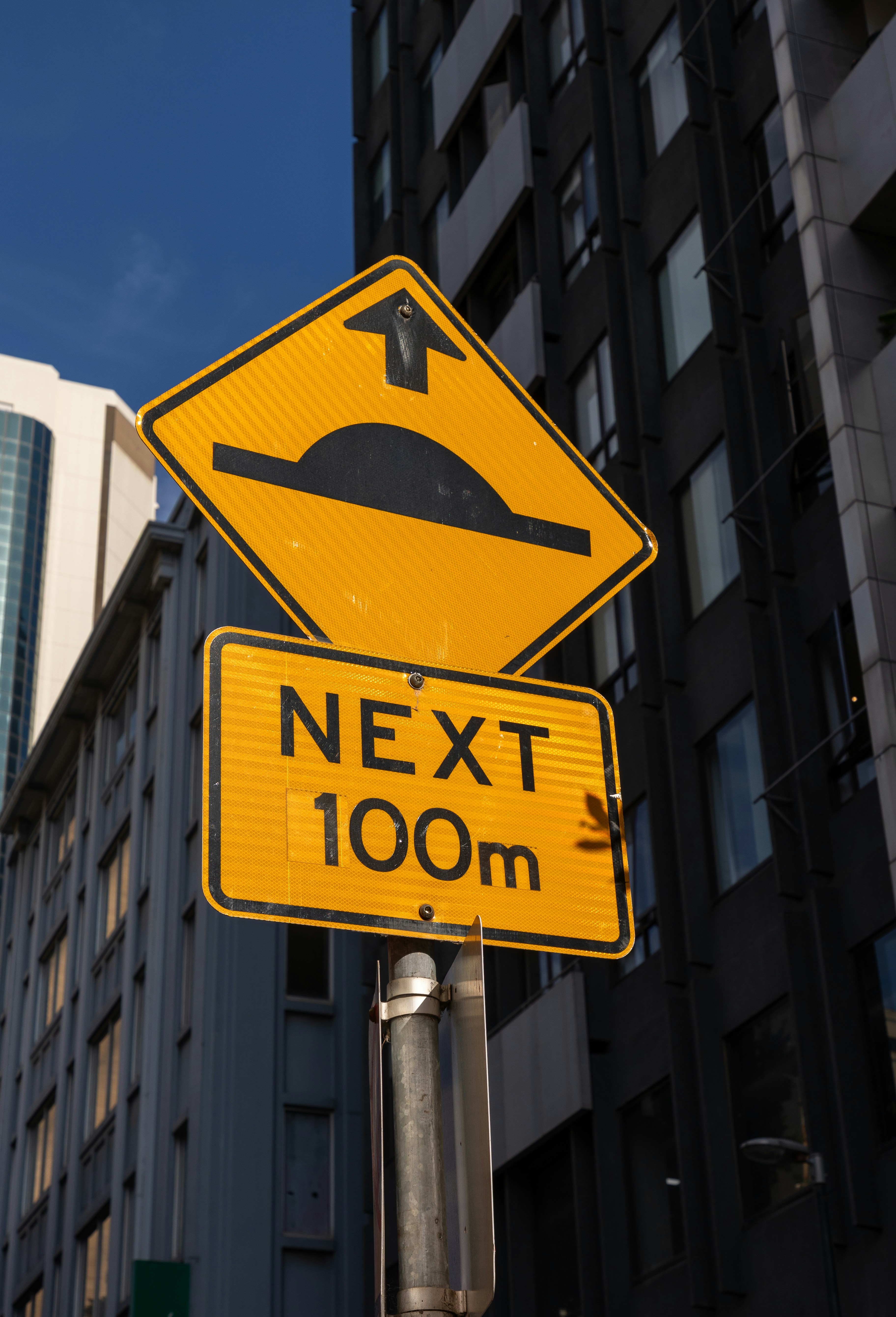 Urban Signpost Cascade: Next 100m