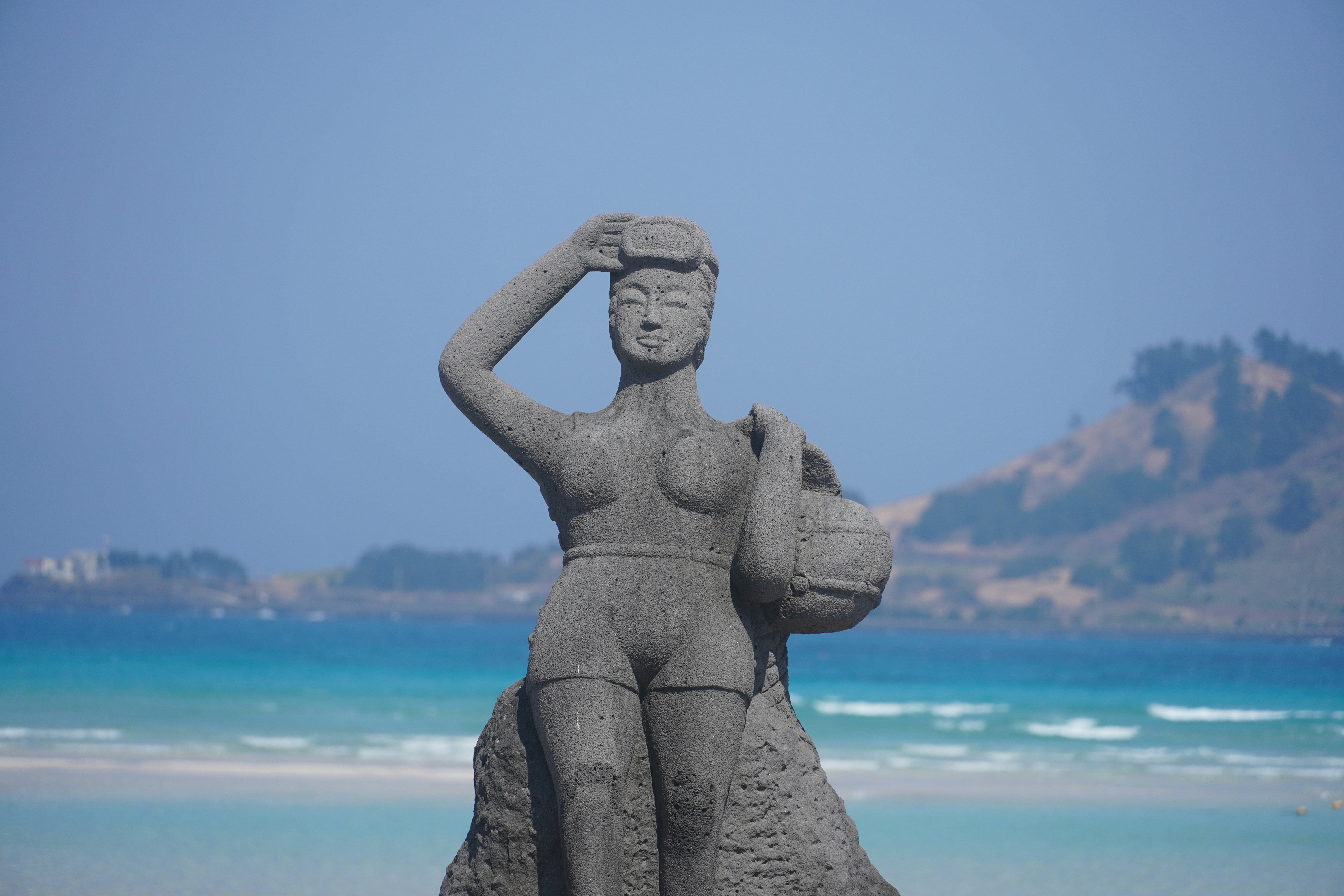 Seaside Sentinel: Stone Guardian of the Shore