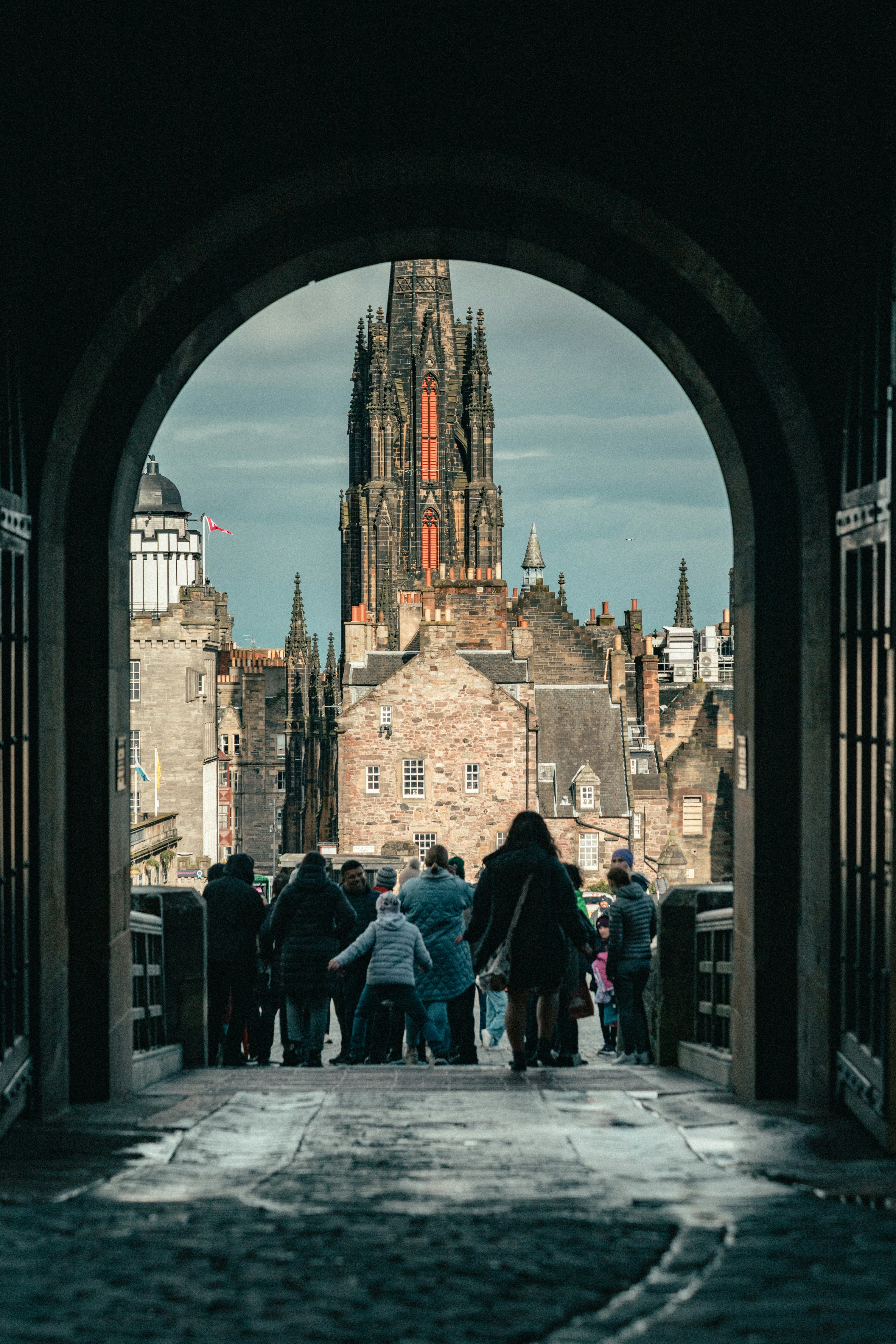 Gothic Gateway to the Cityscape