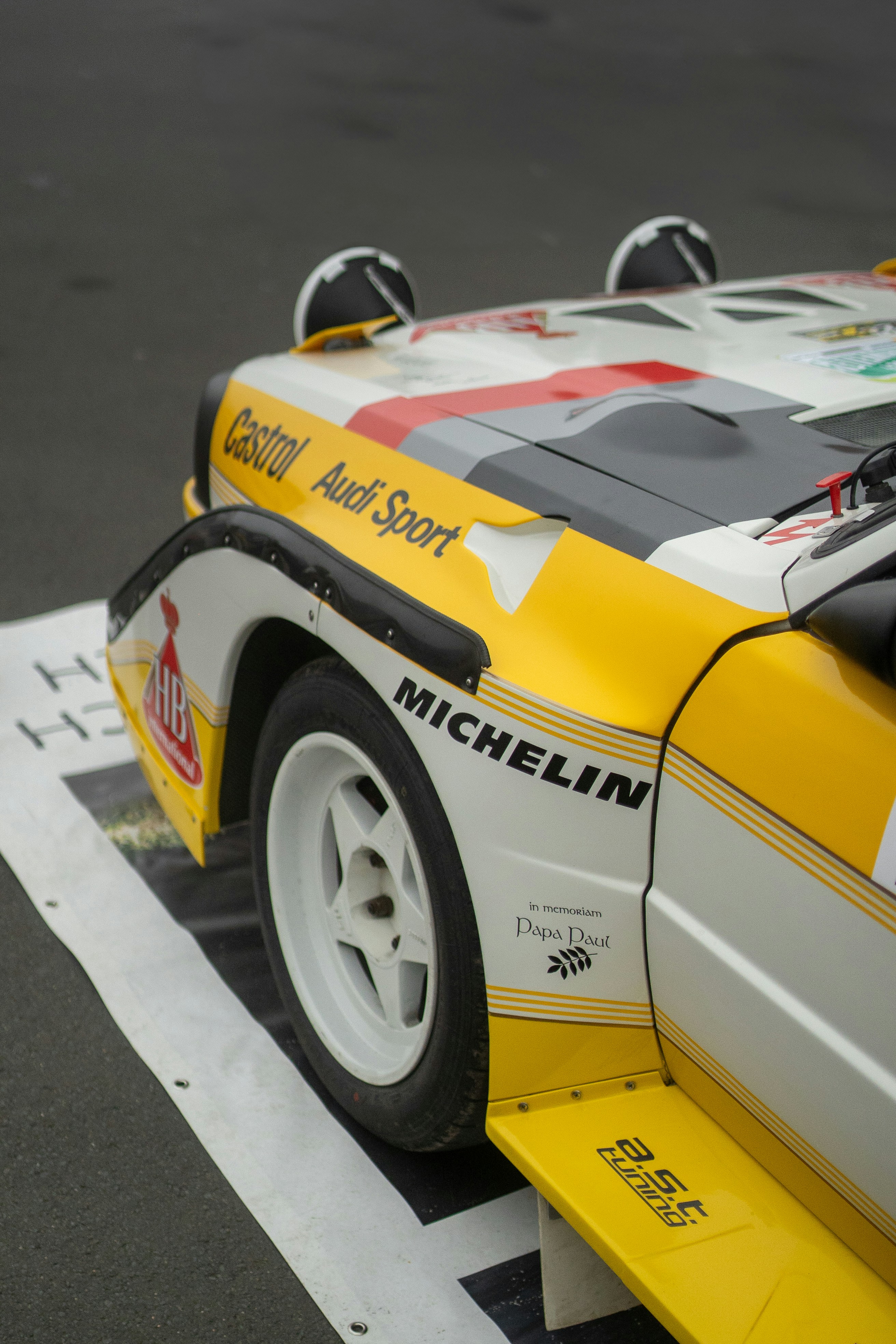 A close-up of a classic audi rally car. photo – Free Wallpaper Image on ...