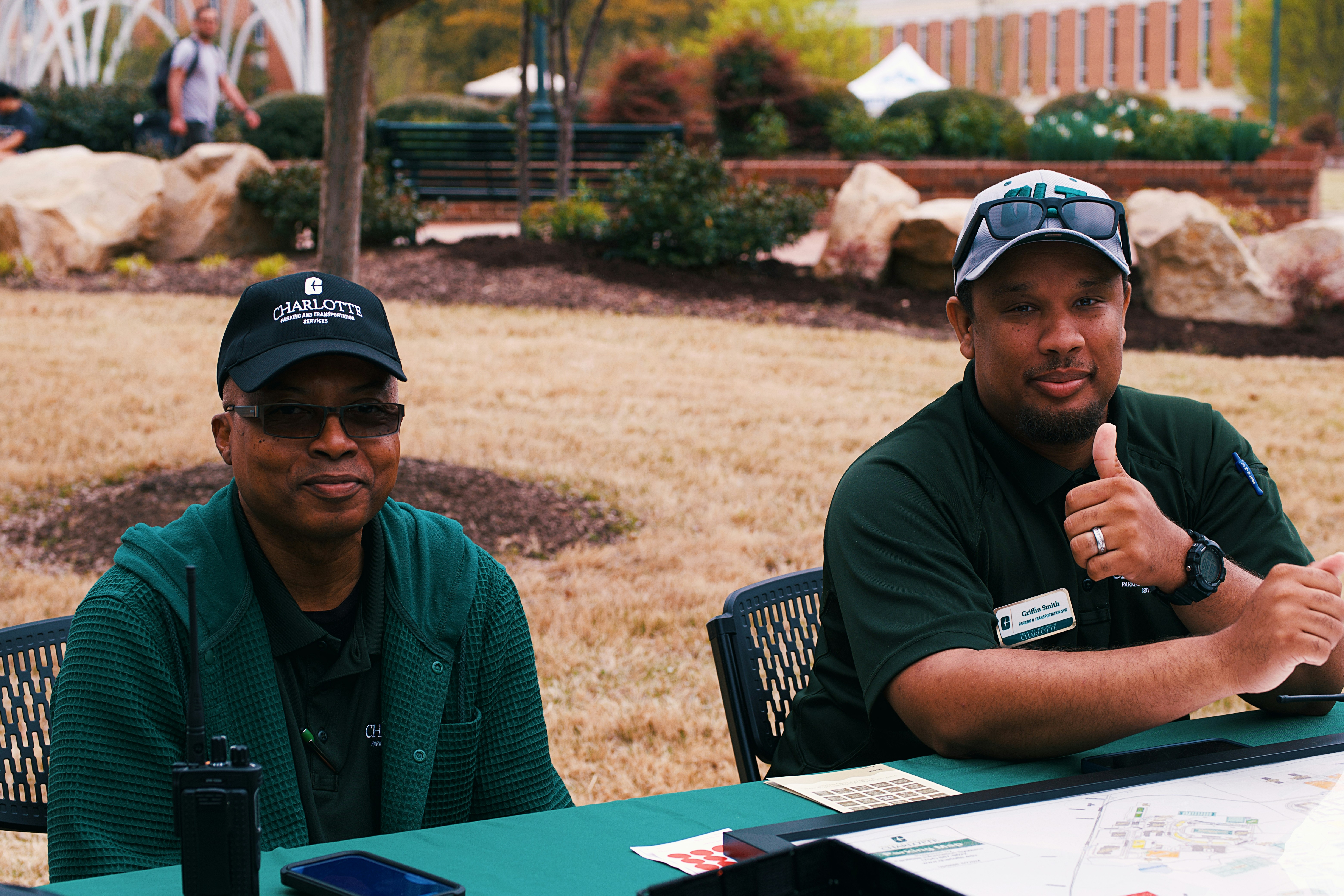 Campus Guides at Earth Day Festival