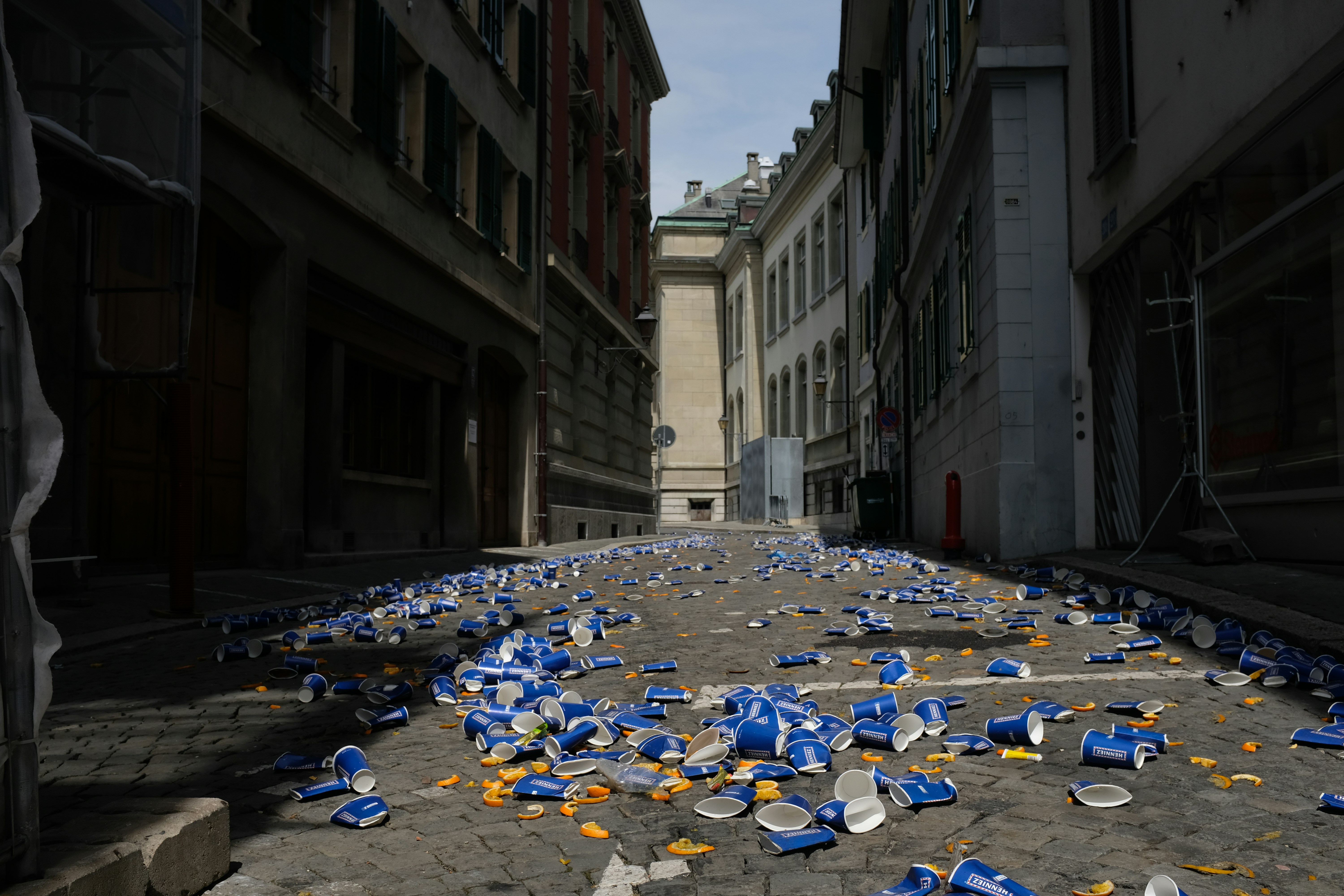 Urban Aftermath: A Story in Discarded Cups