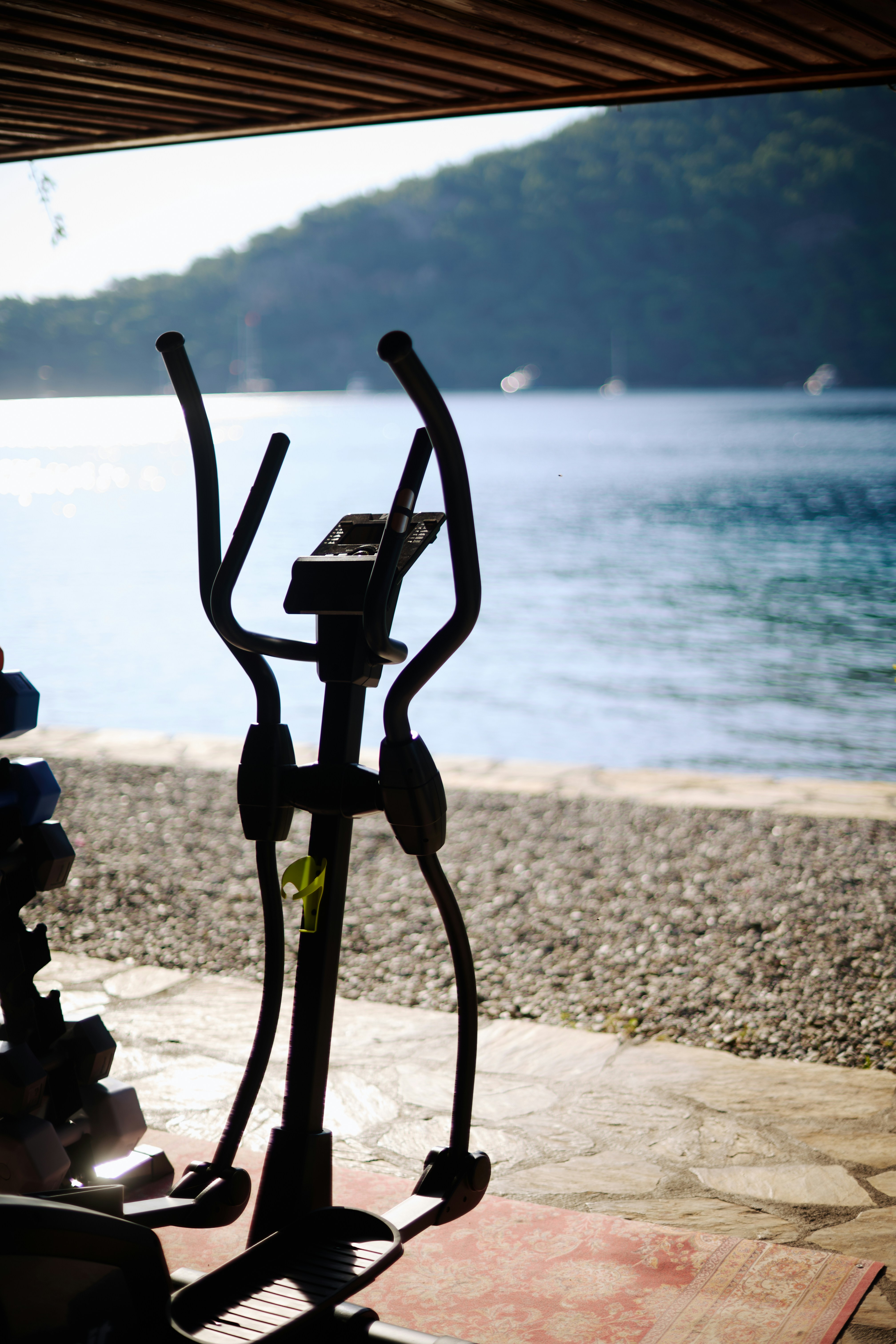 Seaside Serenity: Elliptical by the Water