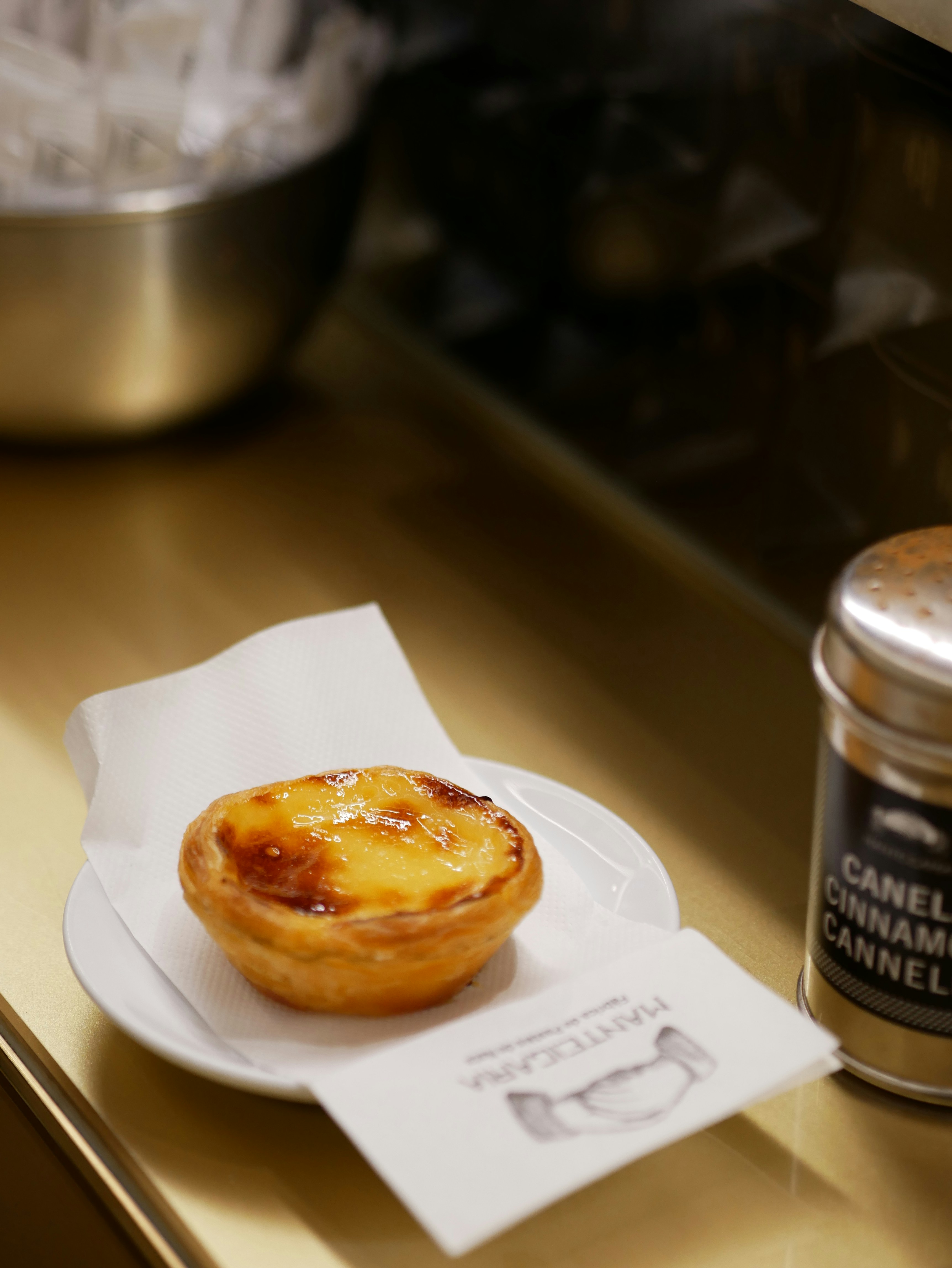 Golden Delight on a Plate
