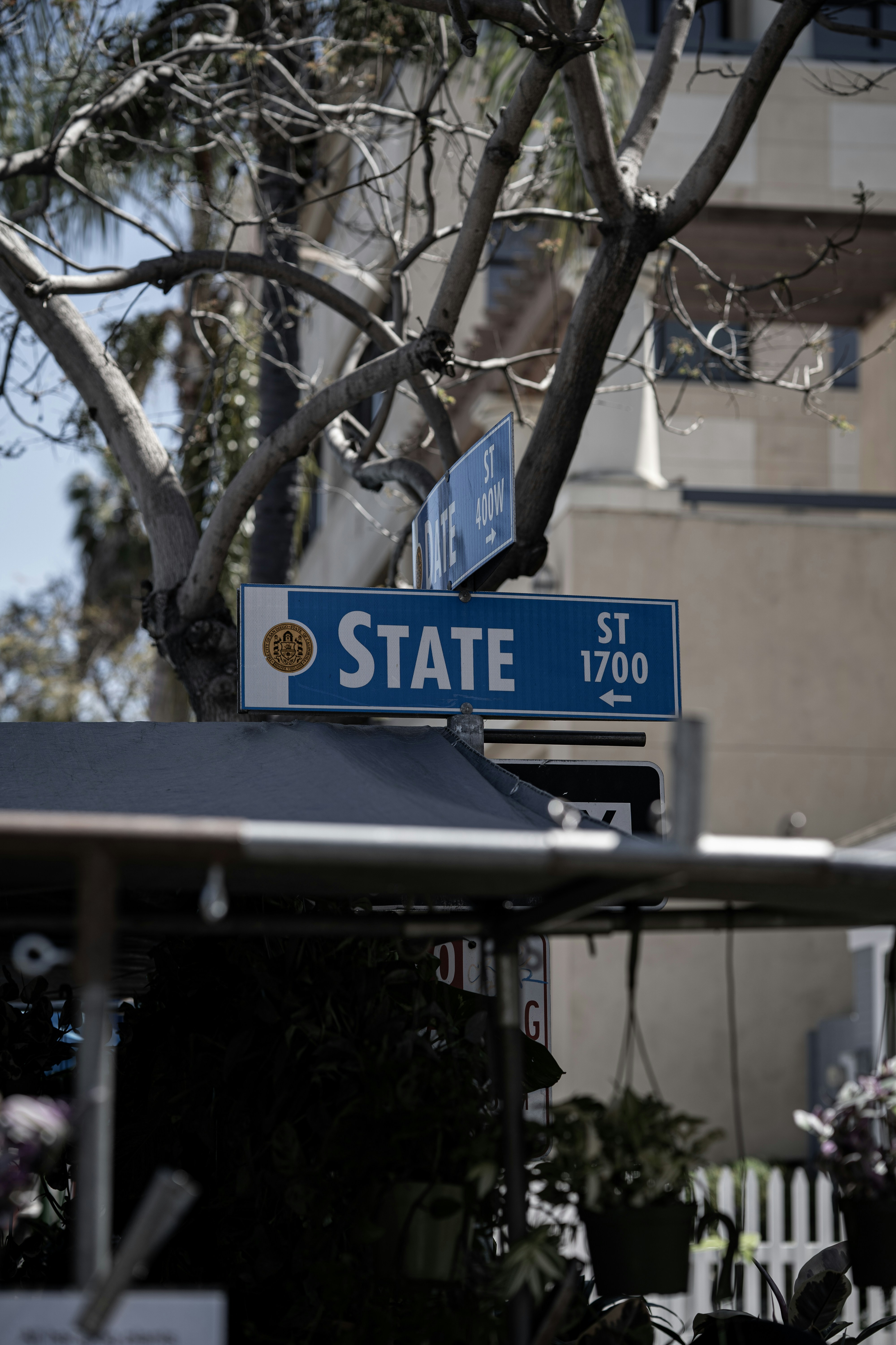 Street signs point the way on state street. photo – Free City Image on ...
