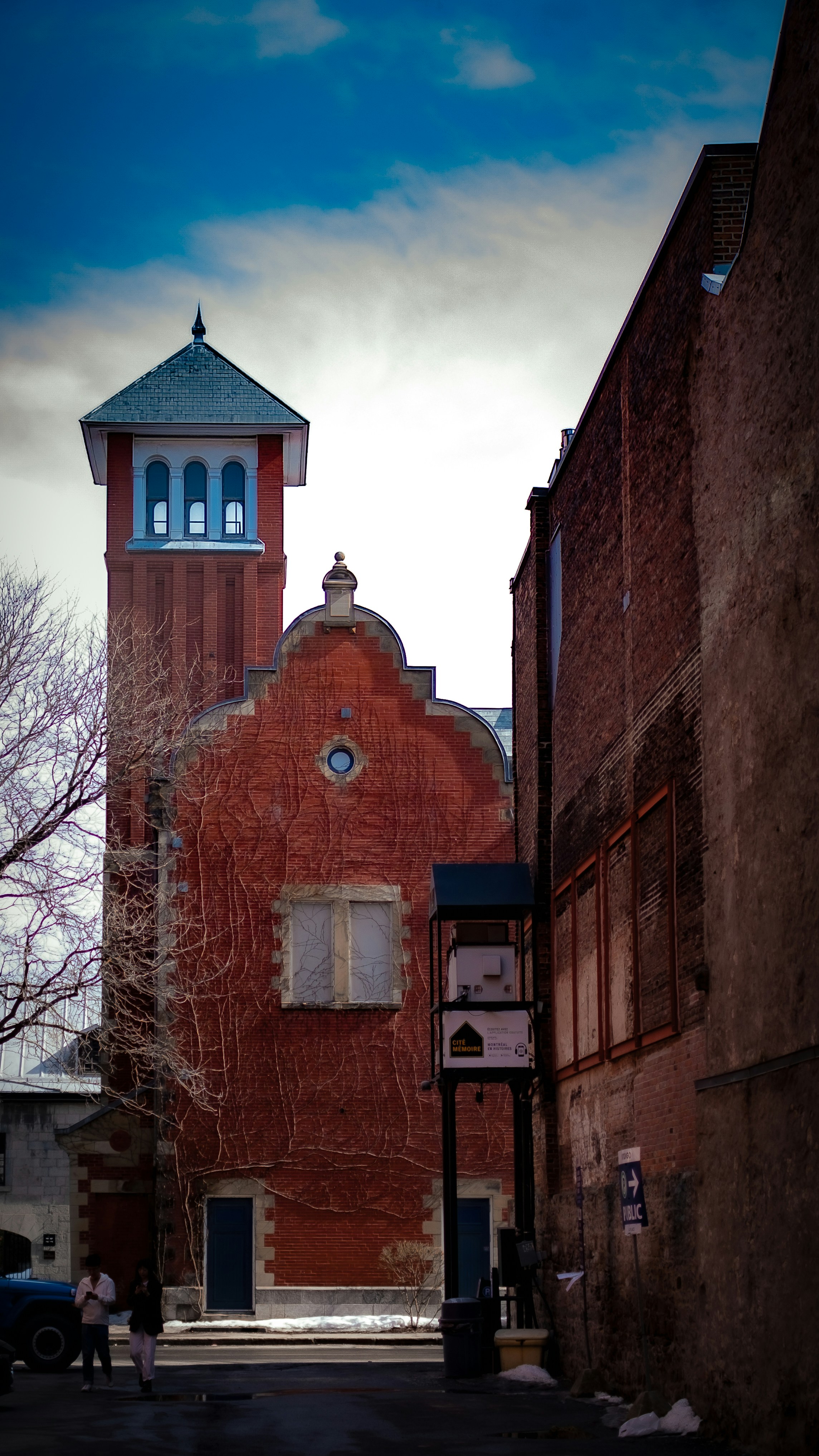 Historic Charm in Urban Alley