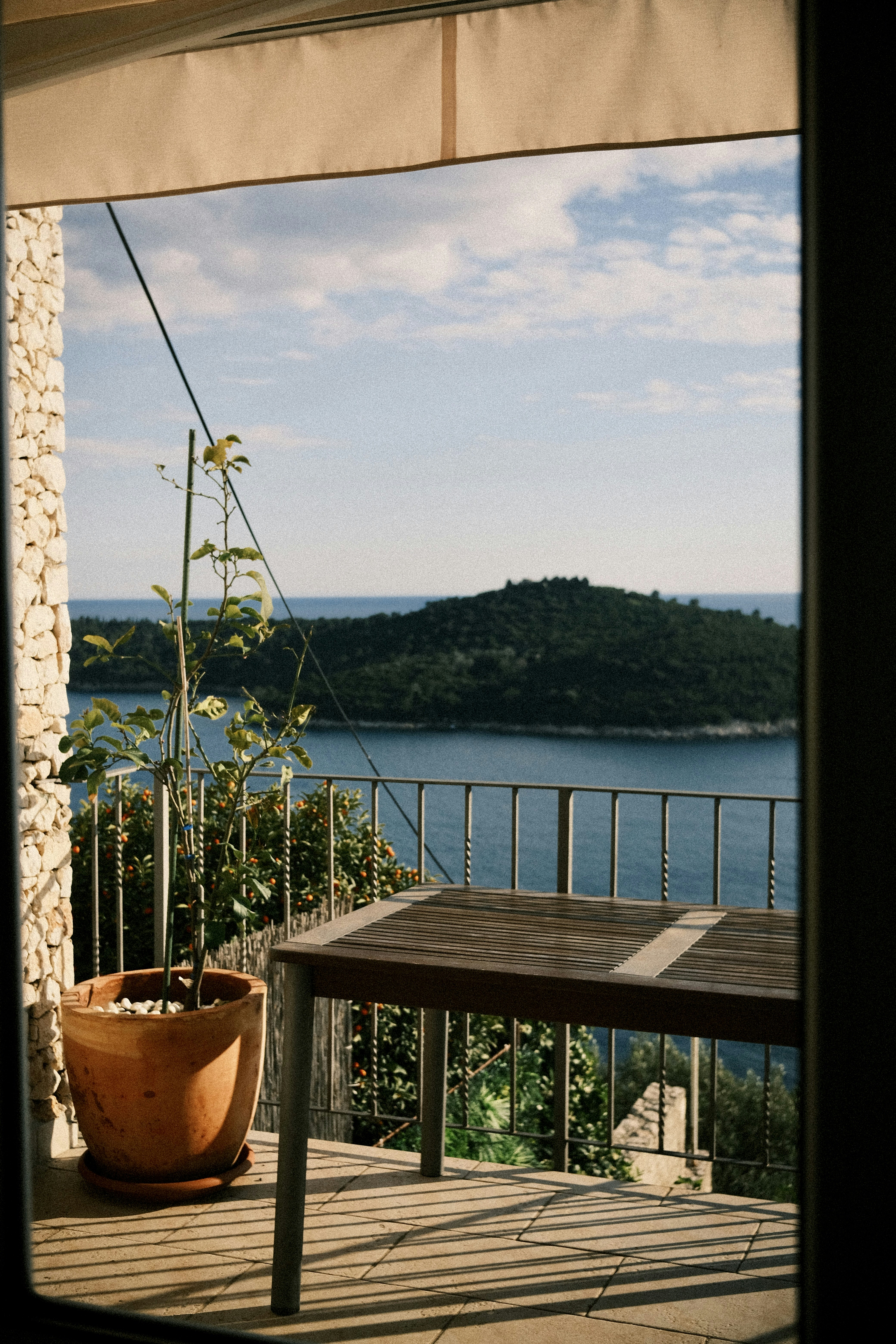 Serene Terrace Overlook