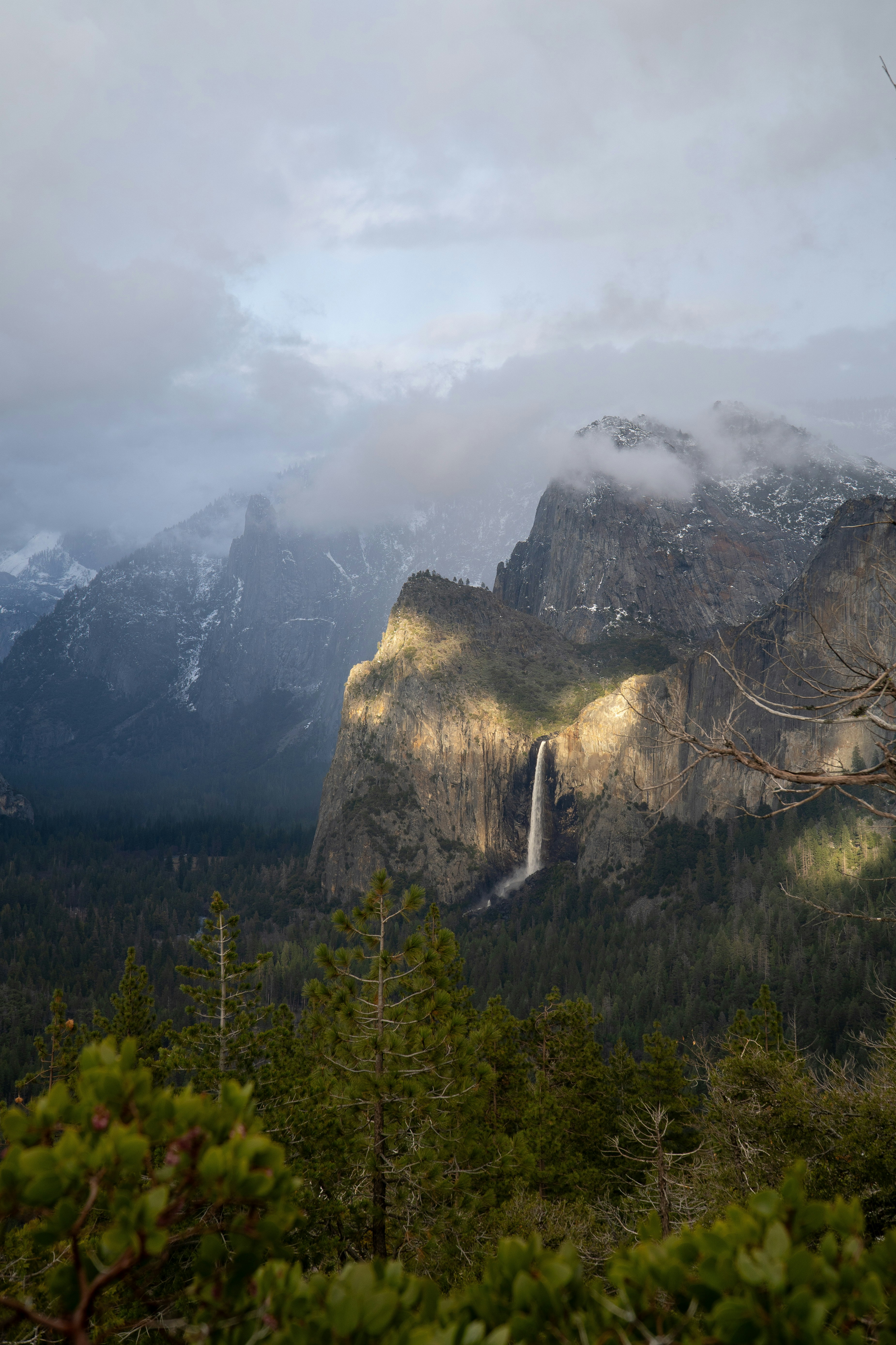 Misty Light on Yosemite's Granite Giants