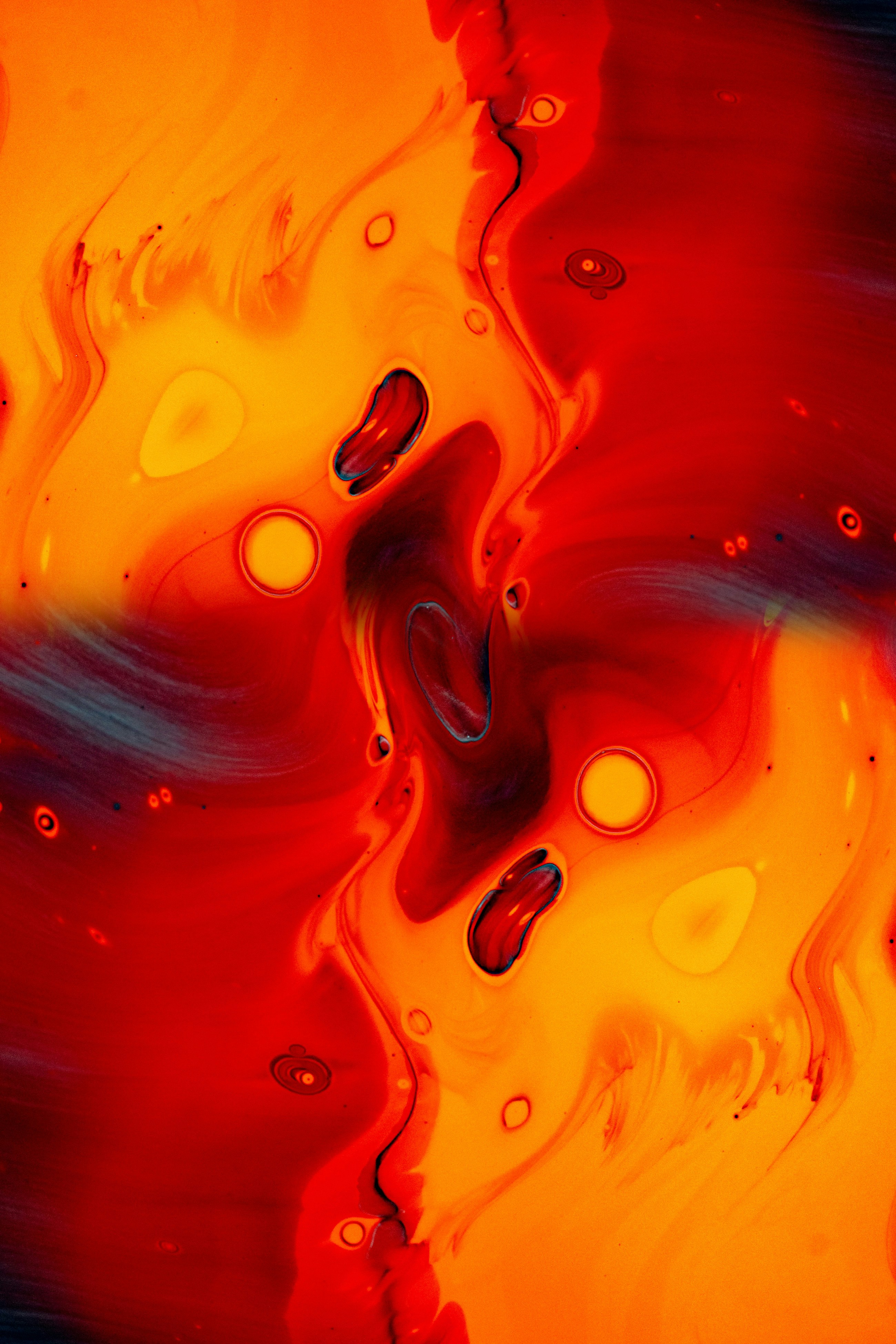 Opera d'arte astratta con colori vivaci. foto – Immagine gratis di ...