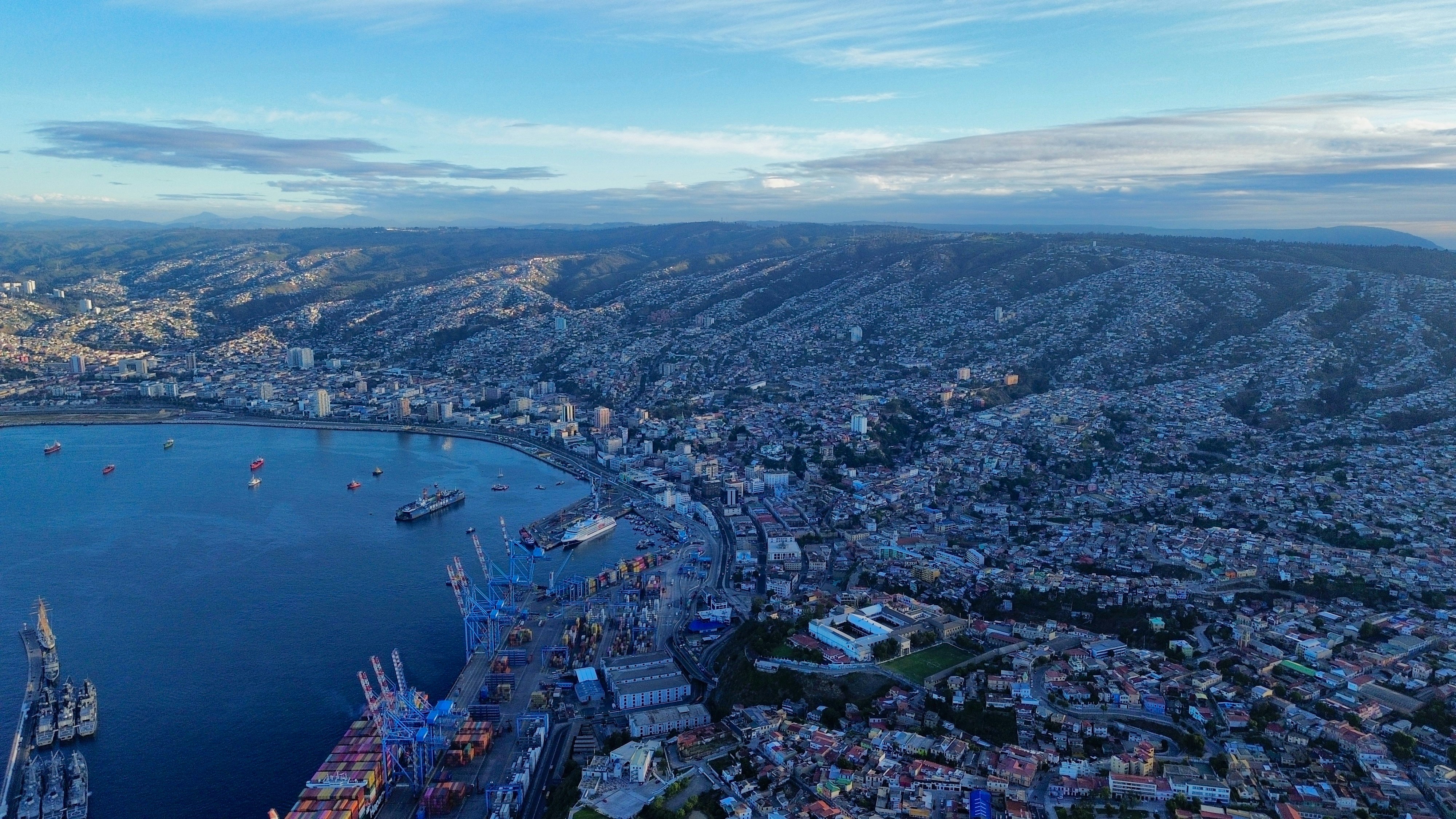 Coastal Symphony: Urban Sprawl Meets the Sea