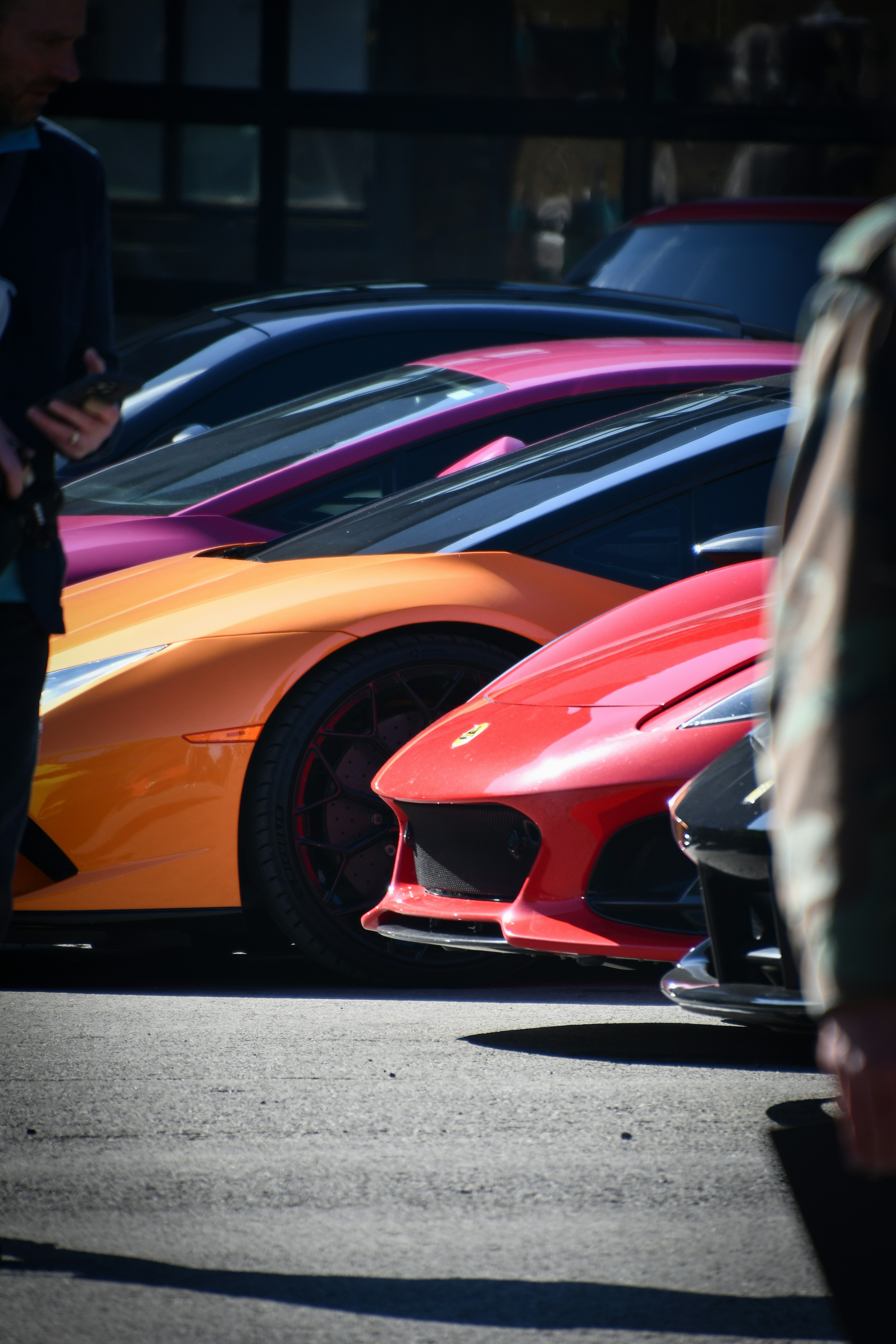 A colorful row of exotic sports cars. photo – Free Car Image on Unsplash