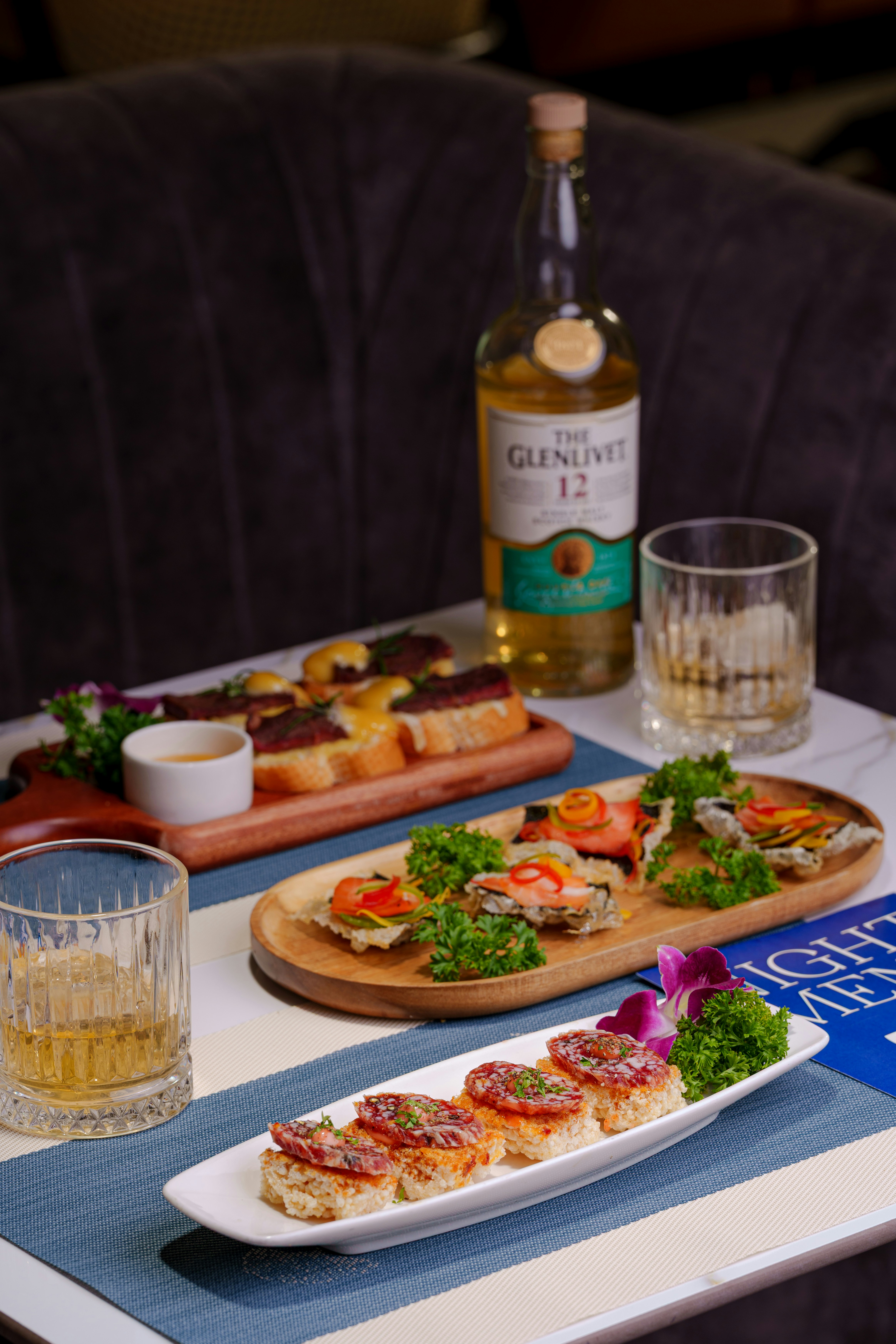 Gourmet Tapas on a Velvet Evening