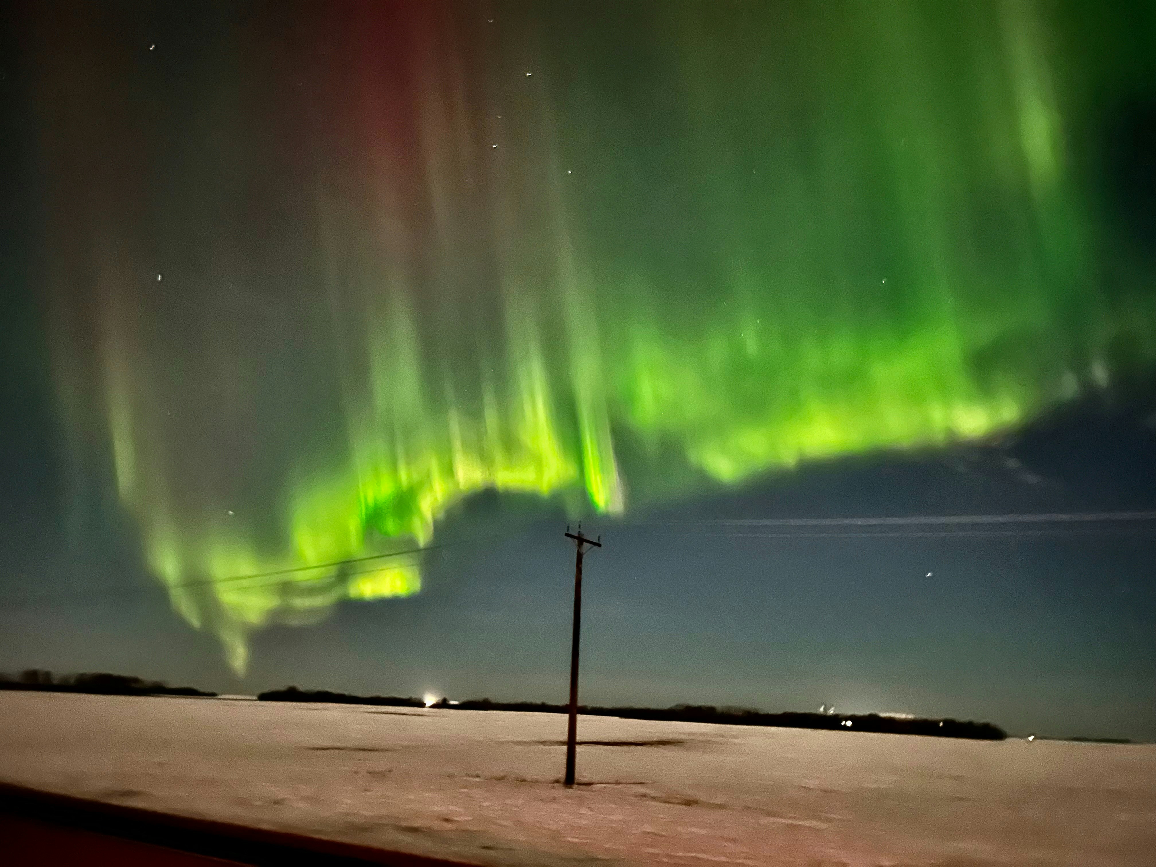 Aurora Symphony Over Snowy Fields