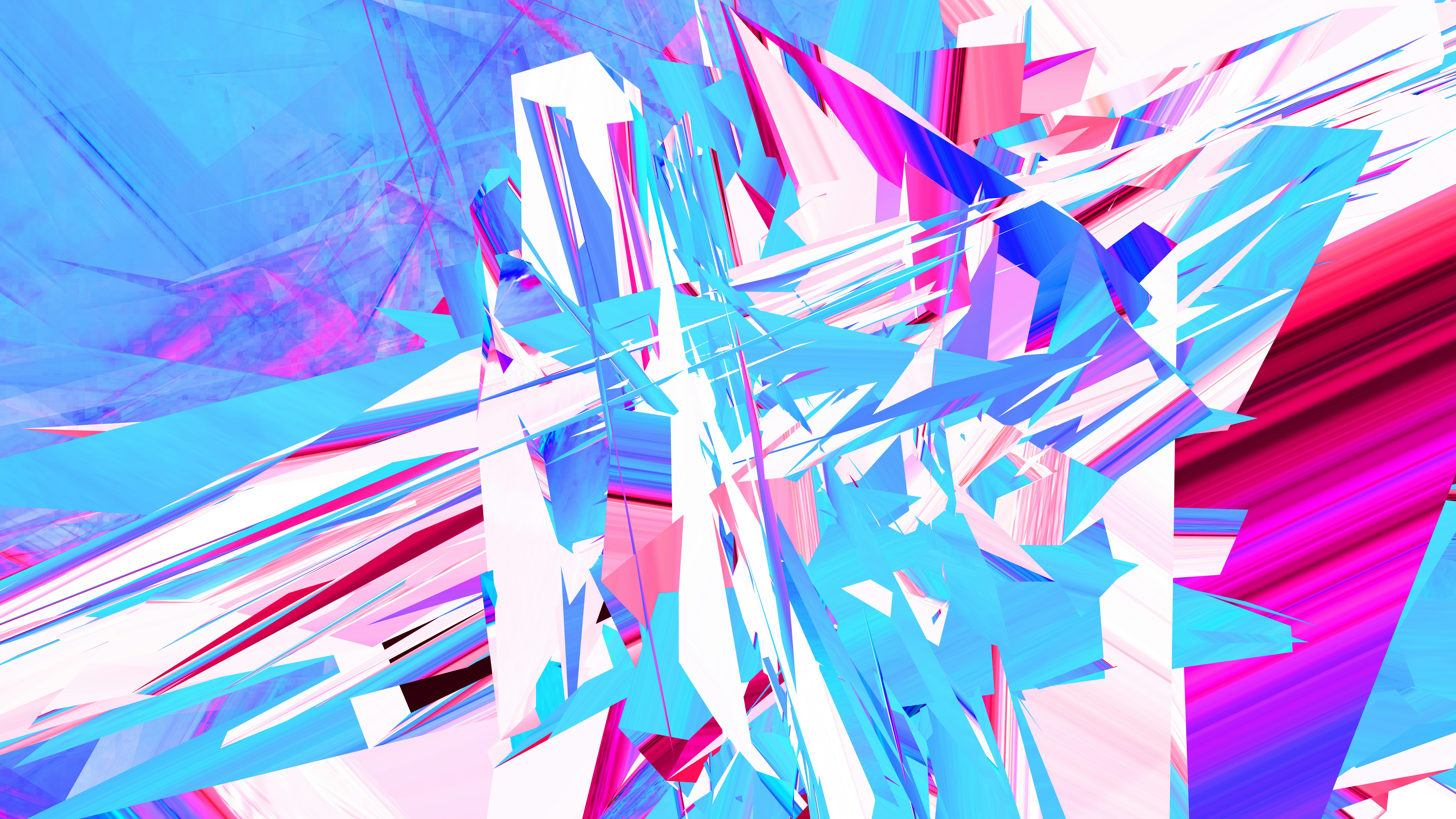 Abstract and colorful shapes explode across the frame. photo – Free ...