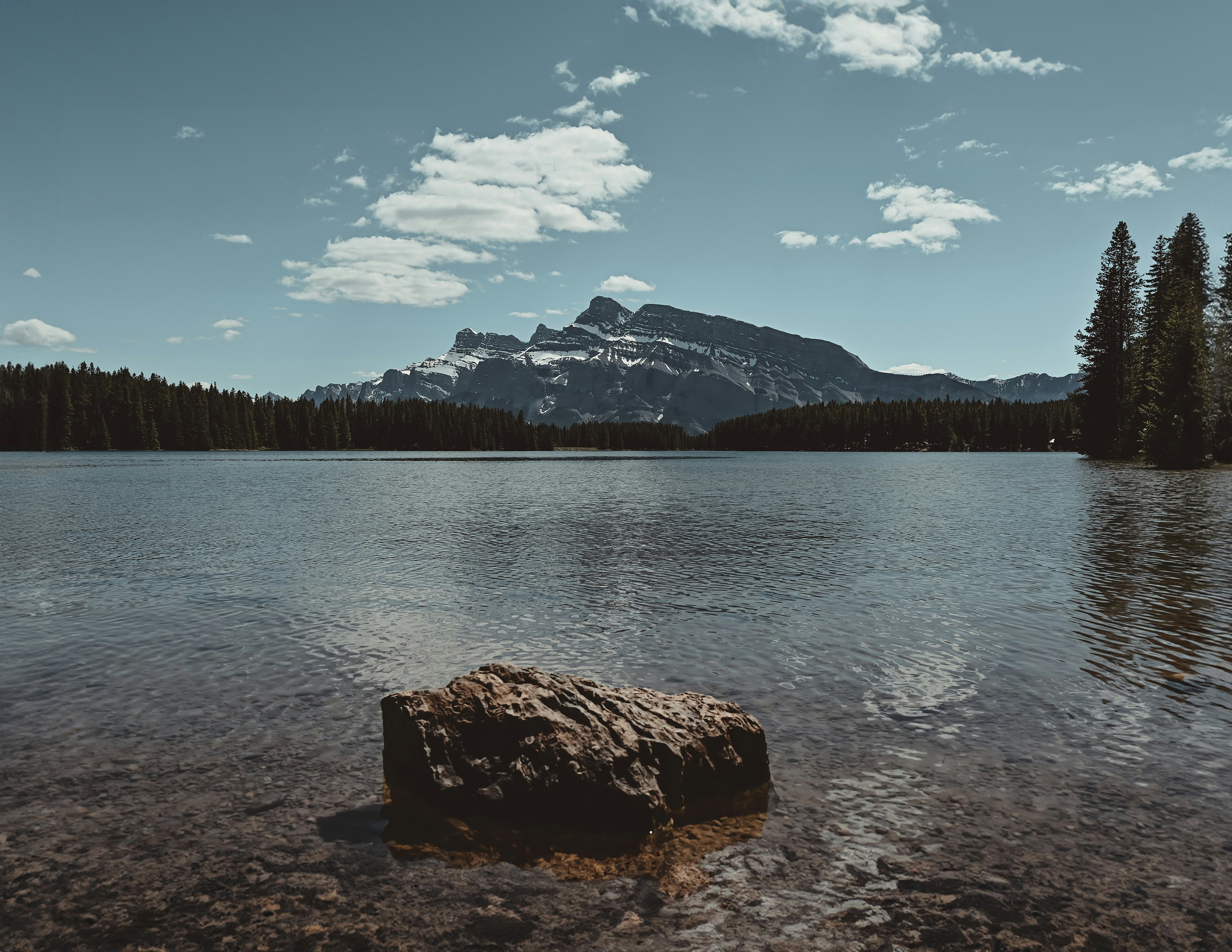 Serenity by the Lakeside Peak