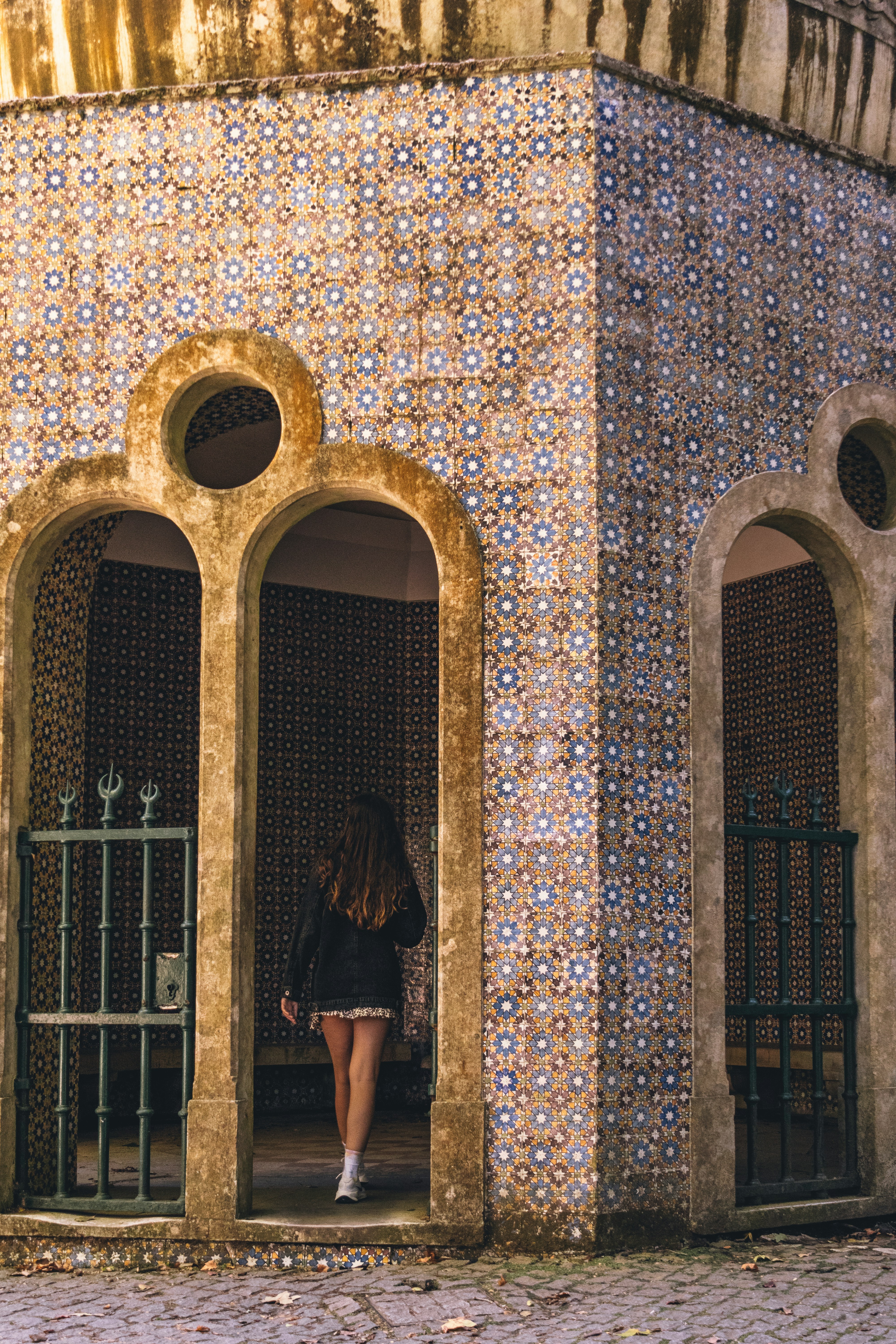 Mosaic Portal in Sintra's Enchanted Corner