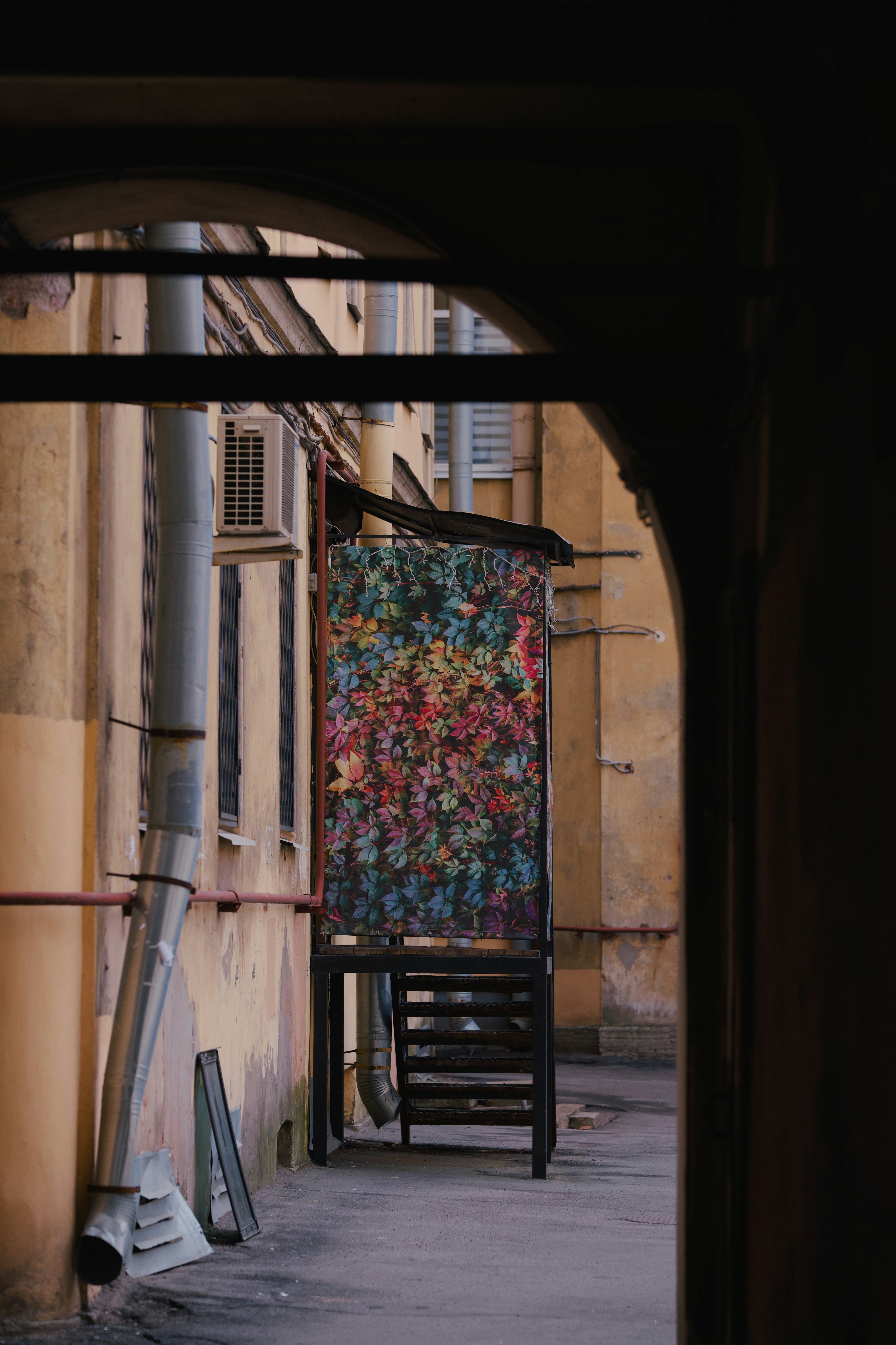 Hidden Alleyway Canvas