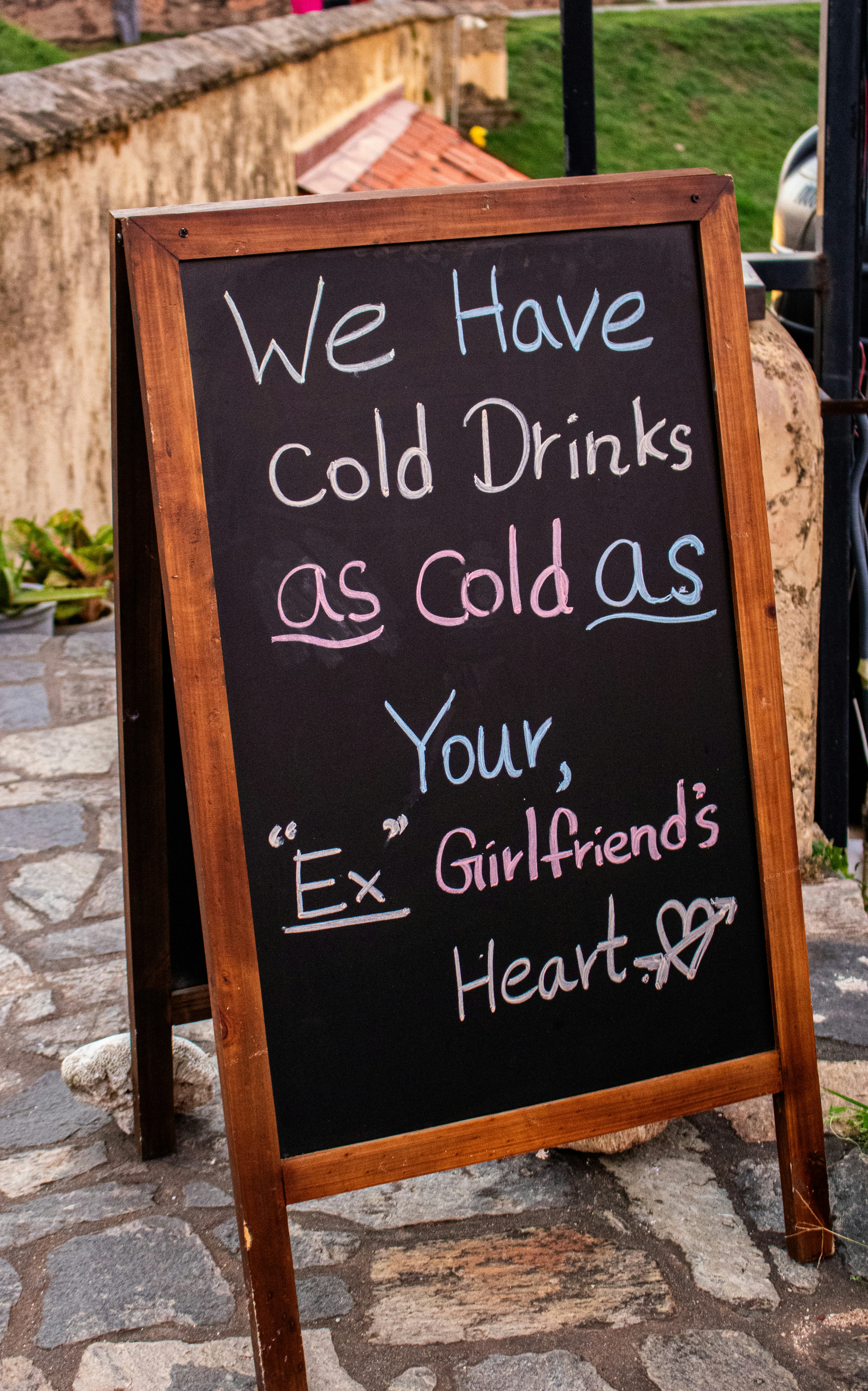 A Chill in the Air: Refreshing Drinks and Heartfelt Humor