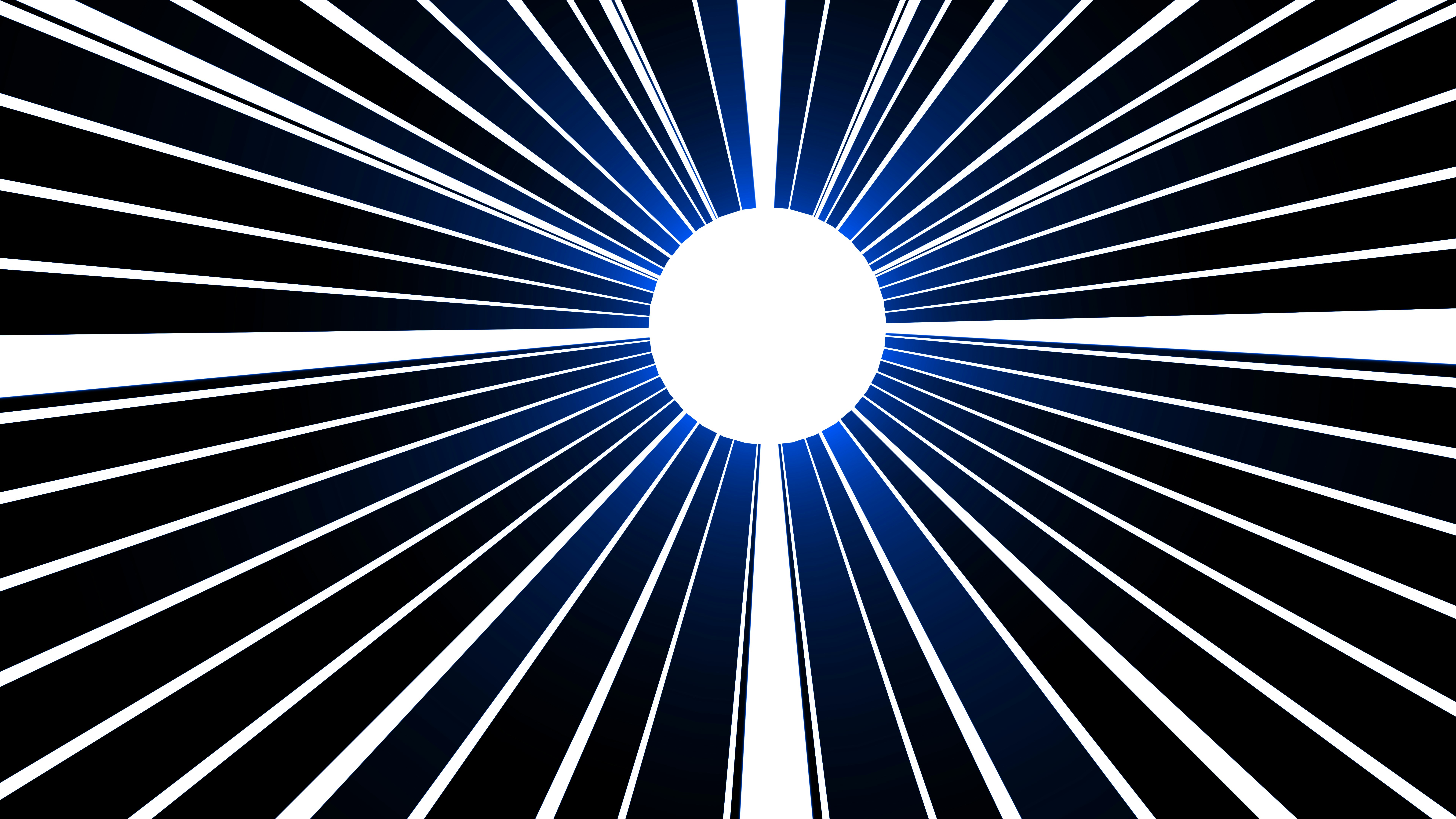 Un círculo blanco con líneas en forma de rayos. foto – Imagen de ...