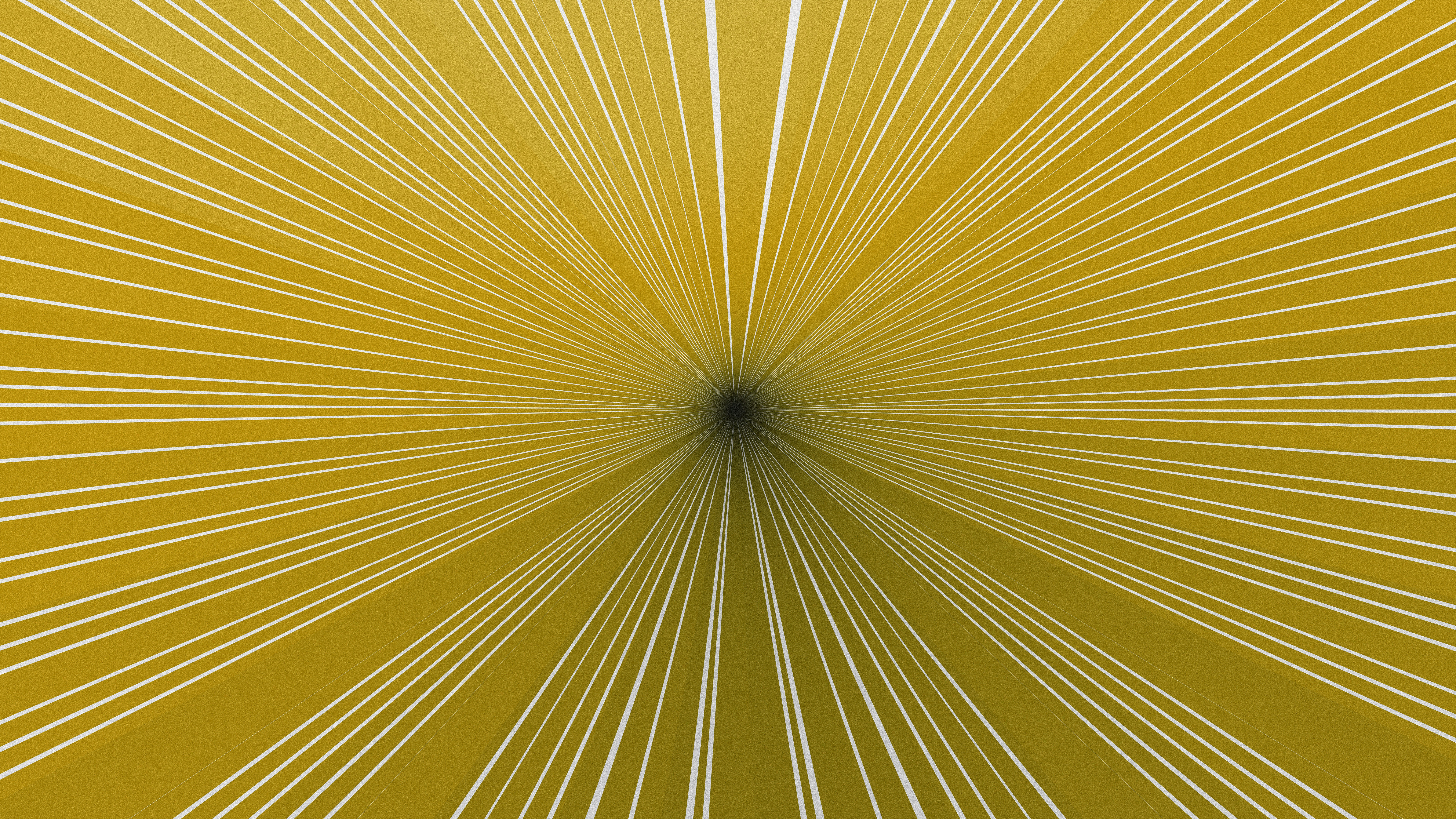 Lines radiate from a dark center on a yellow background. photo – Free ...