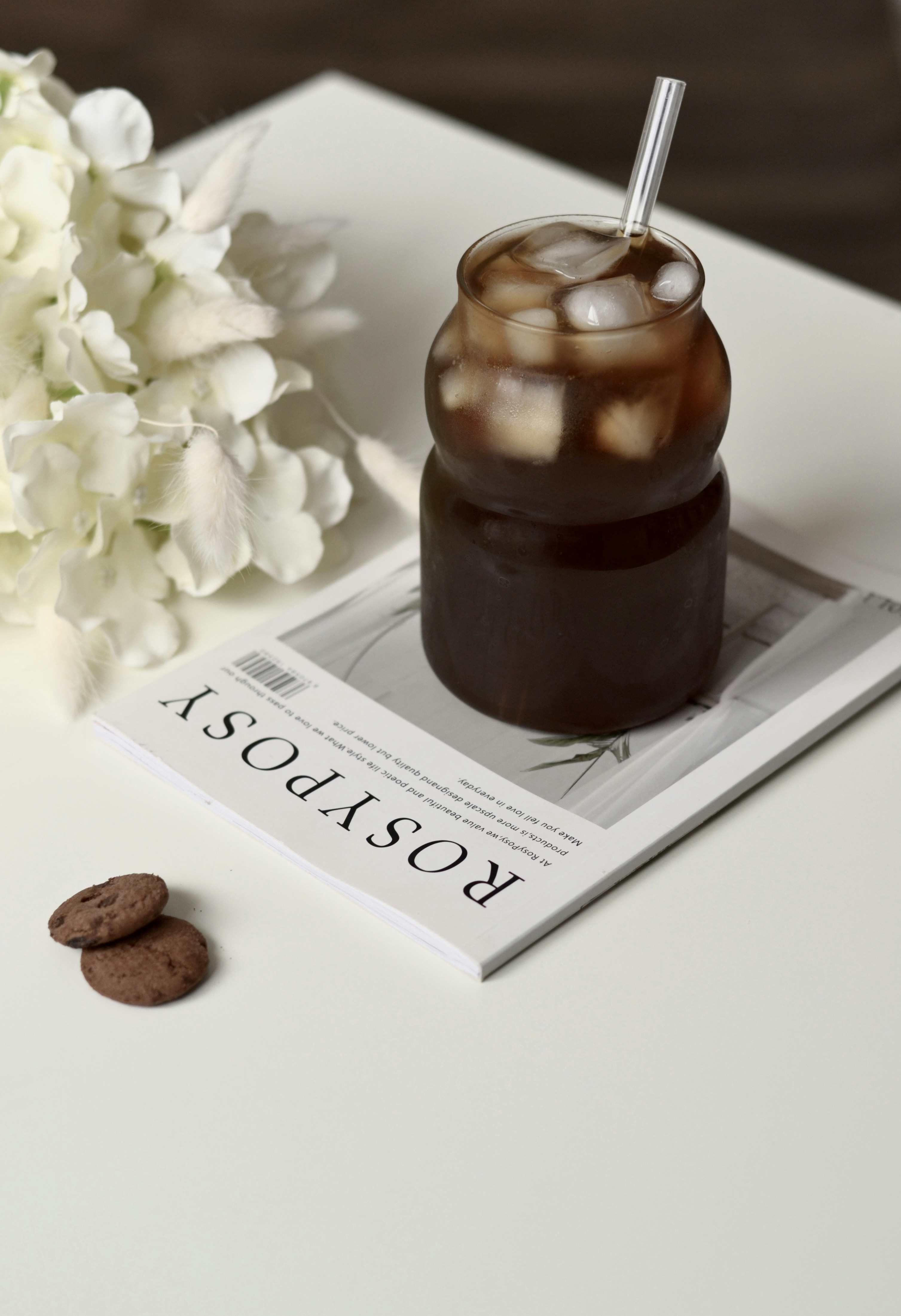 Chilled Indulgence: A Moment of Serenity
