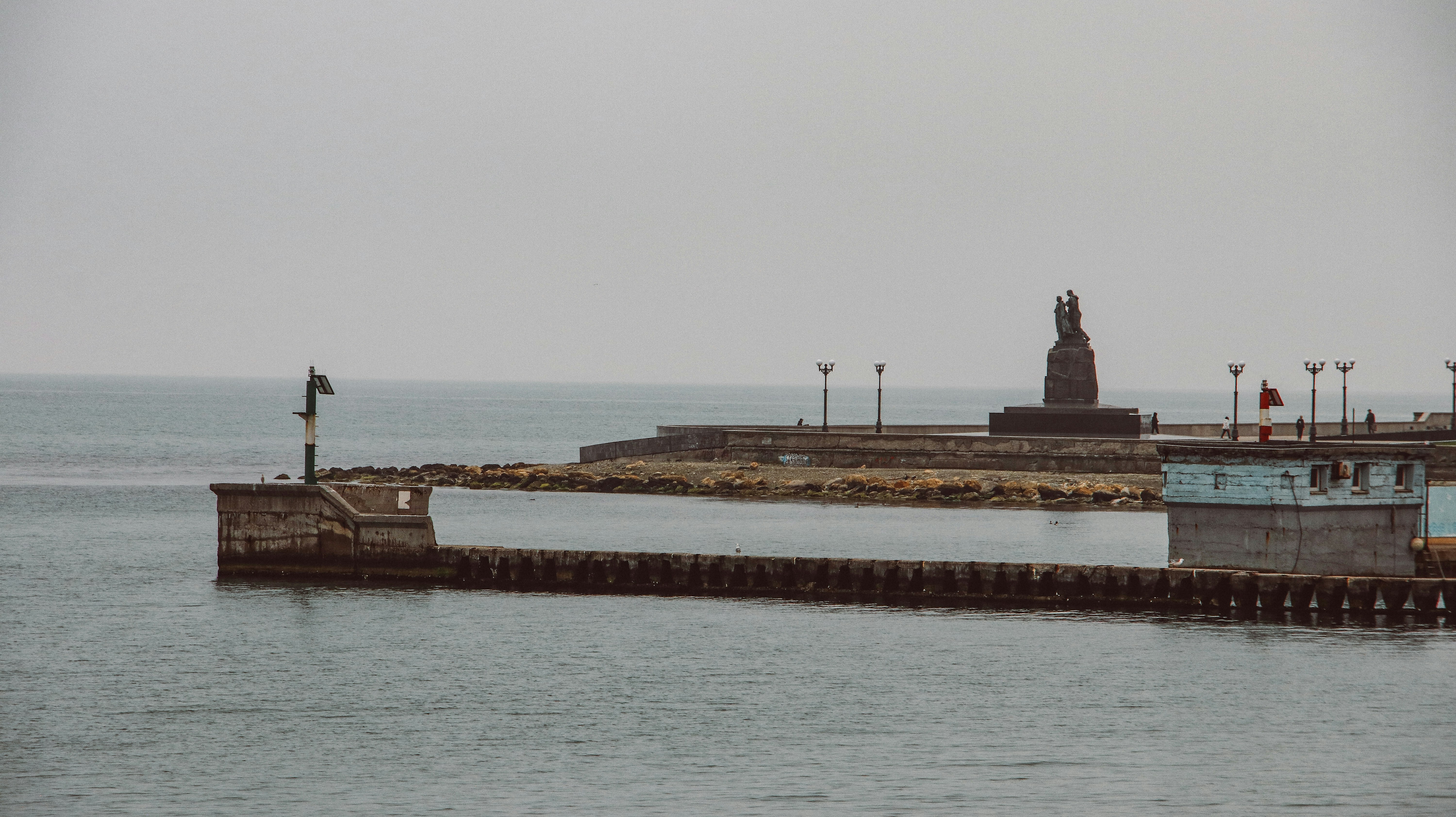 Promontory Sentinel: Quiet Harbor Moment