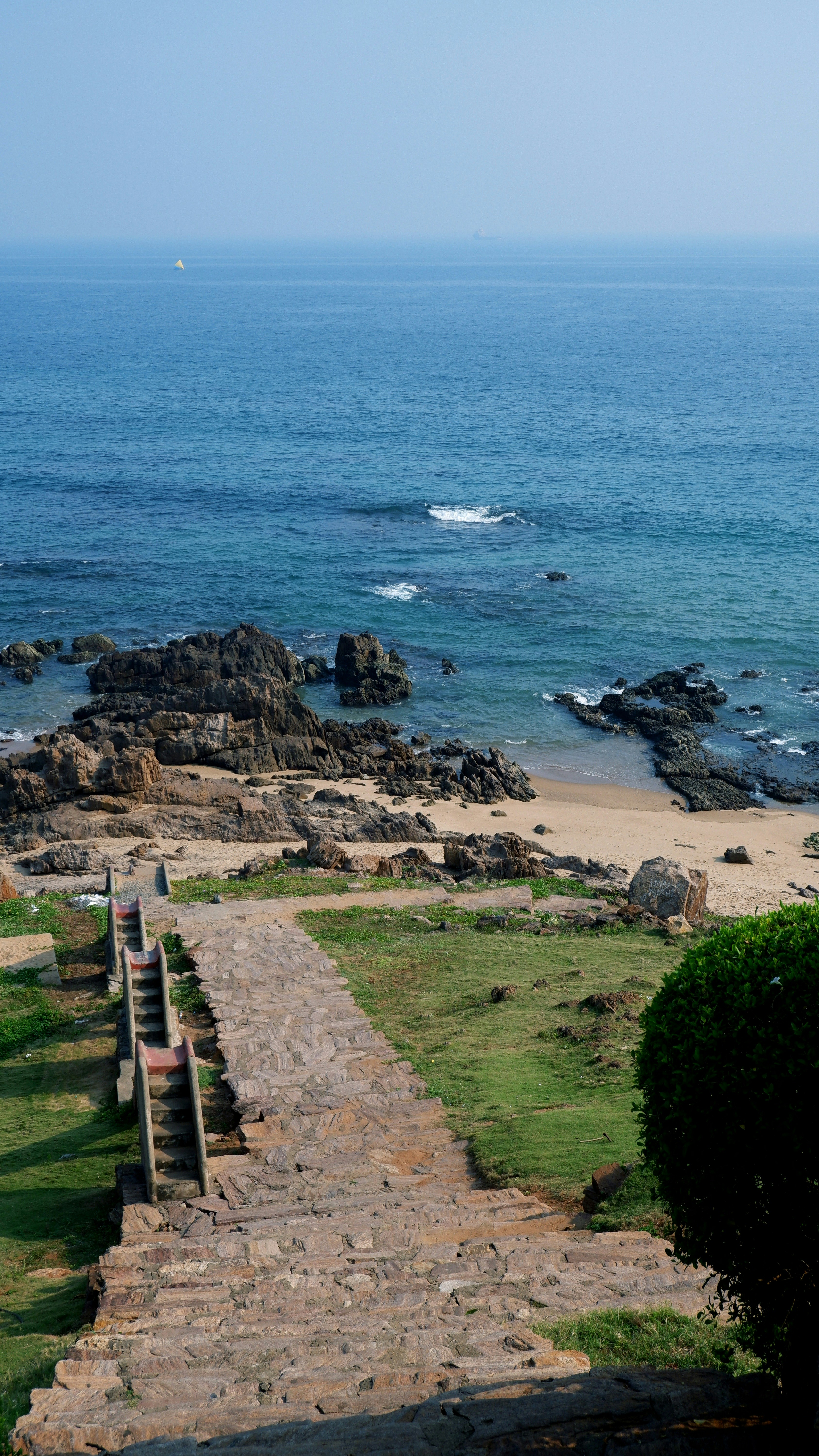 Coastal Serenity: Pathway to the Azure