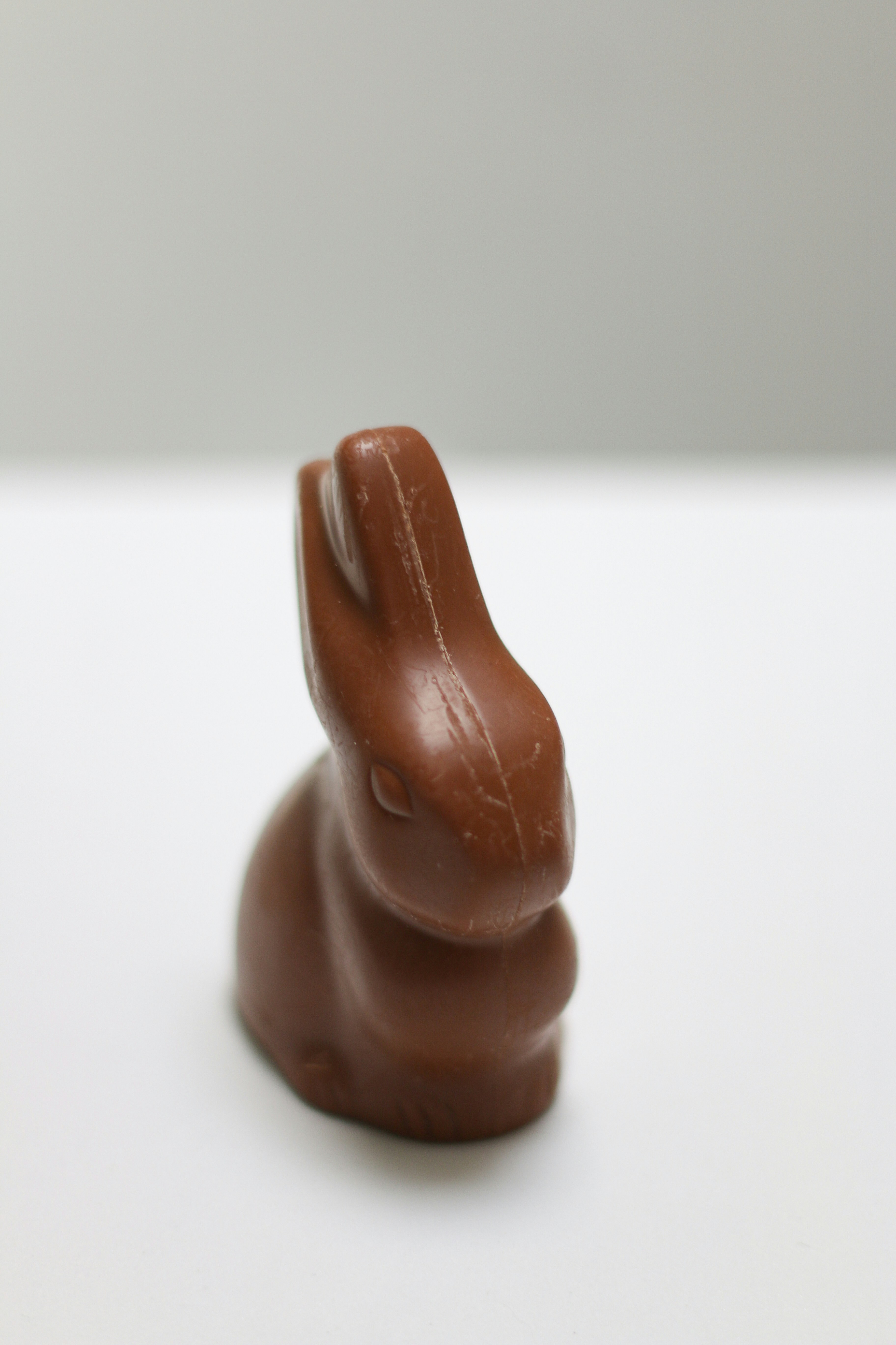 easter bunny chocolate | Here is a chocolate bunny.