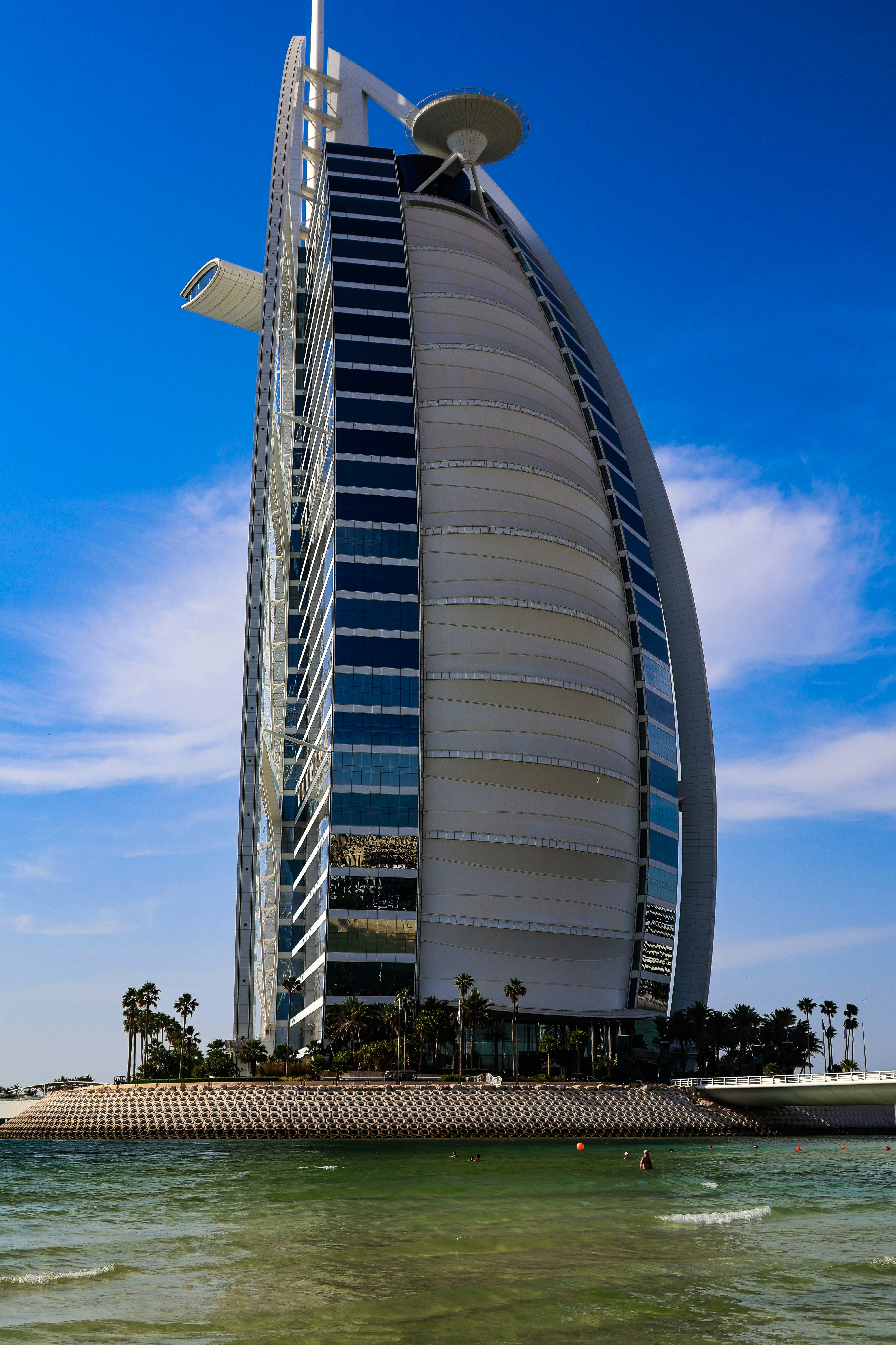 The burj al arab hotel is a stunning landmark. photo – Free Dubai Image ...