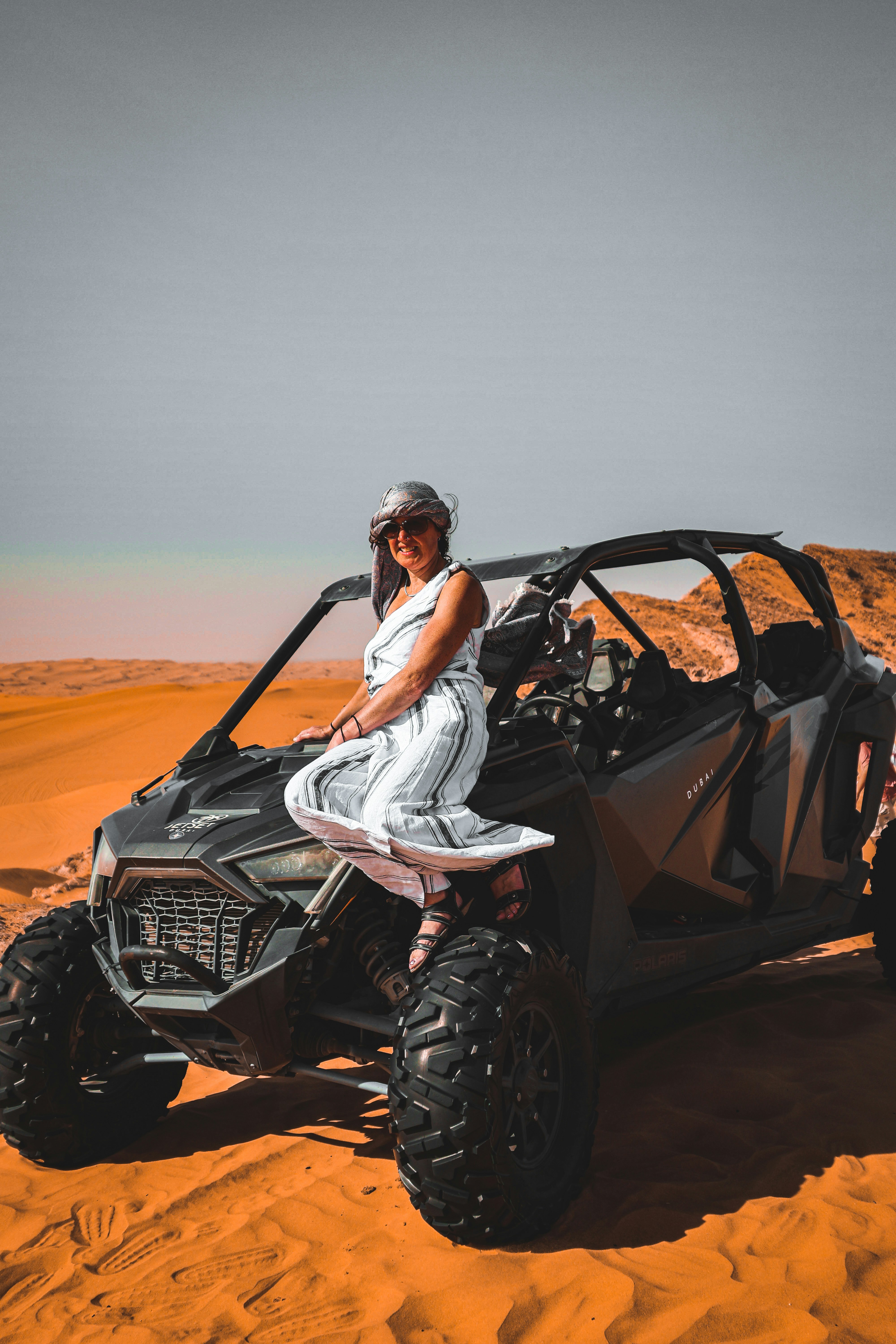 Desert Thrill Seeker: A Ride Through Golden Dunes