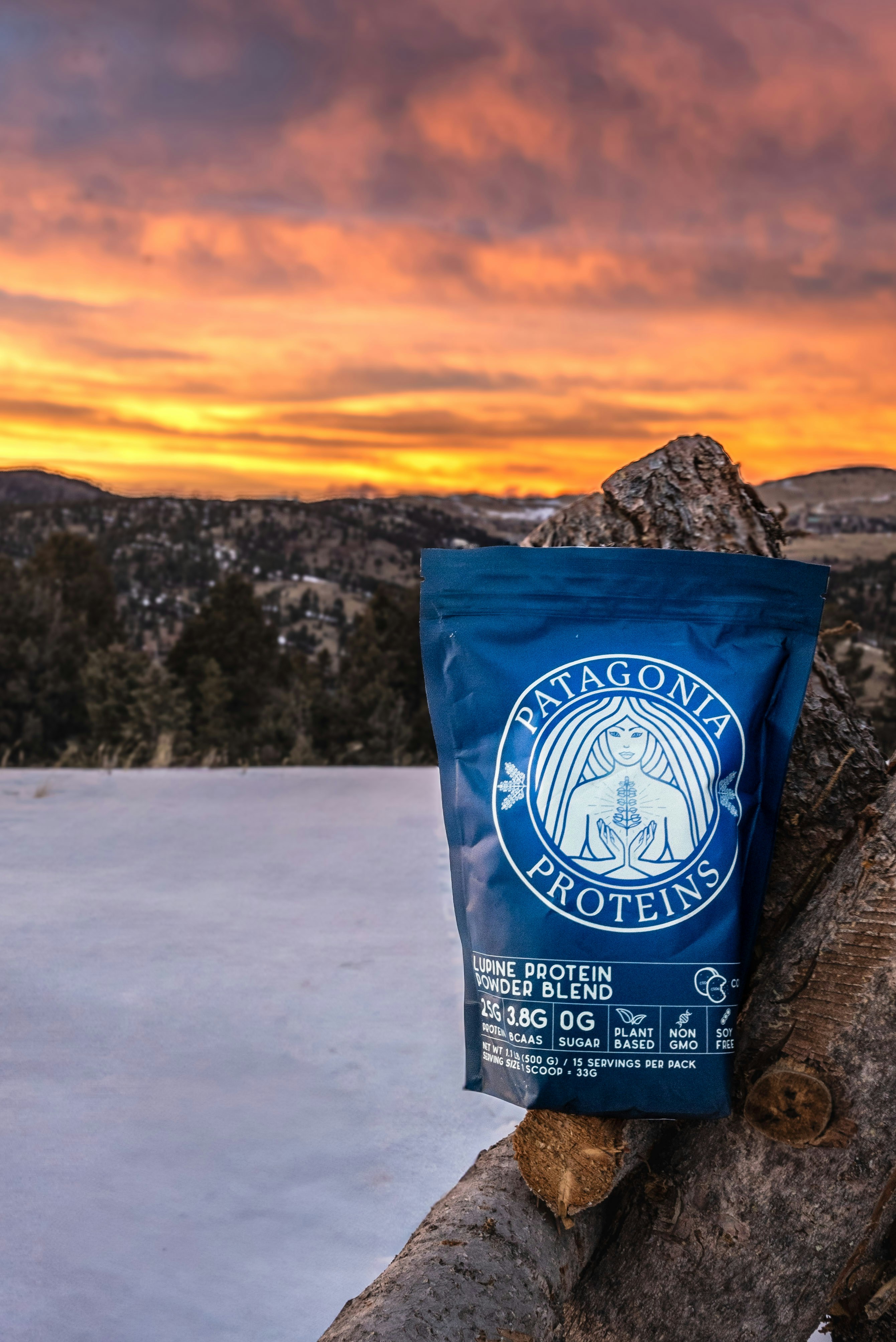 Sunset Over a Logger's Gift: Patagonia Proteins in the Wild