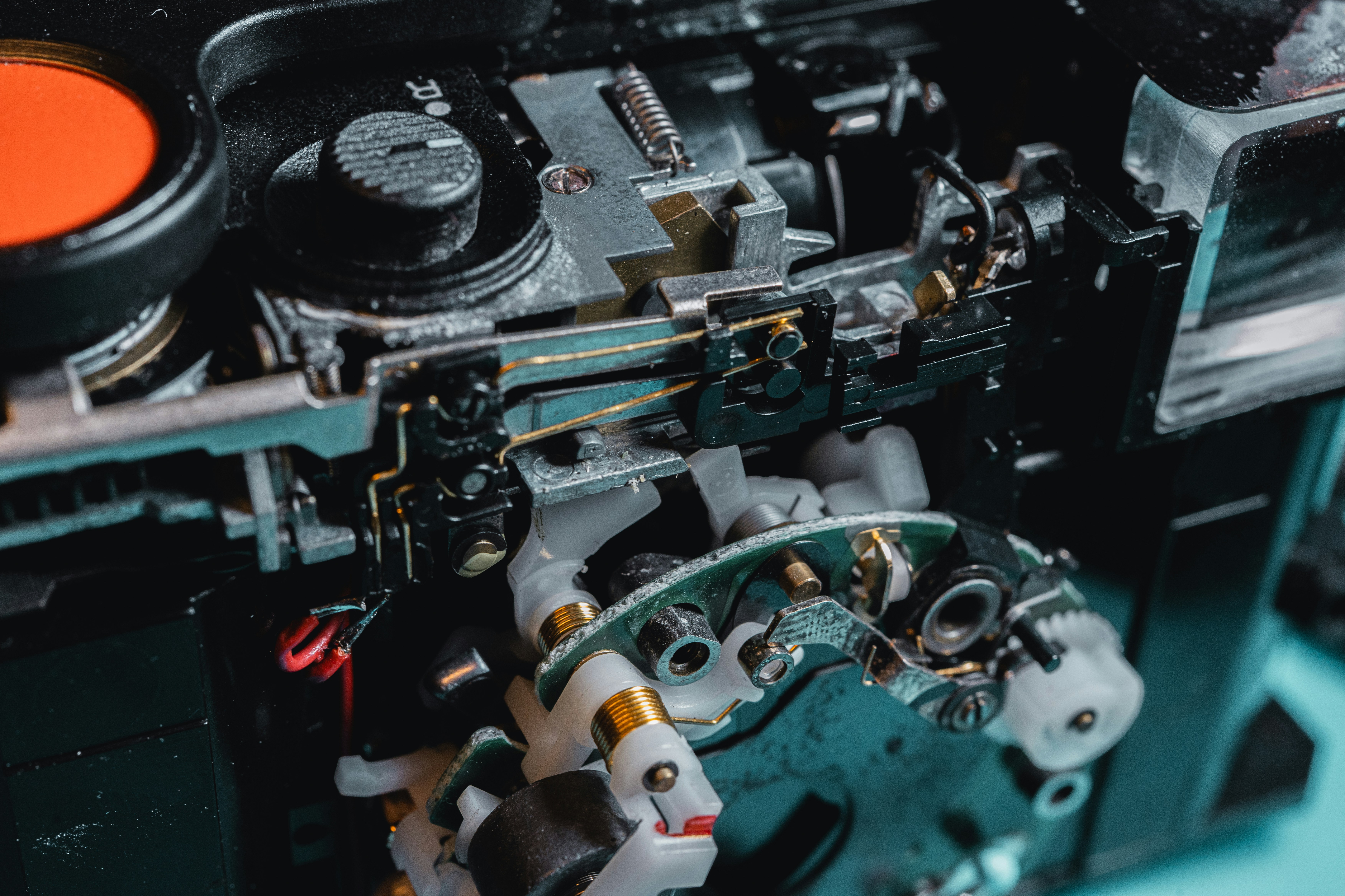 Camera components are shown disassembled. photo – Free Car Image on ...