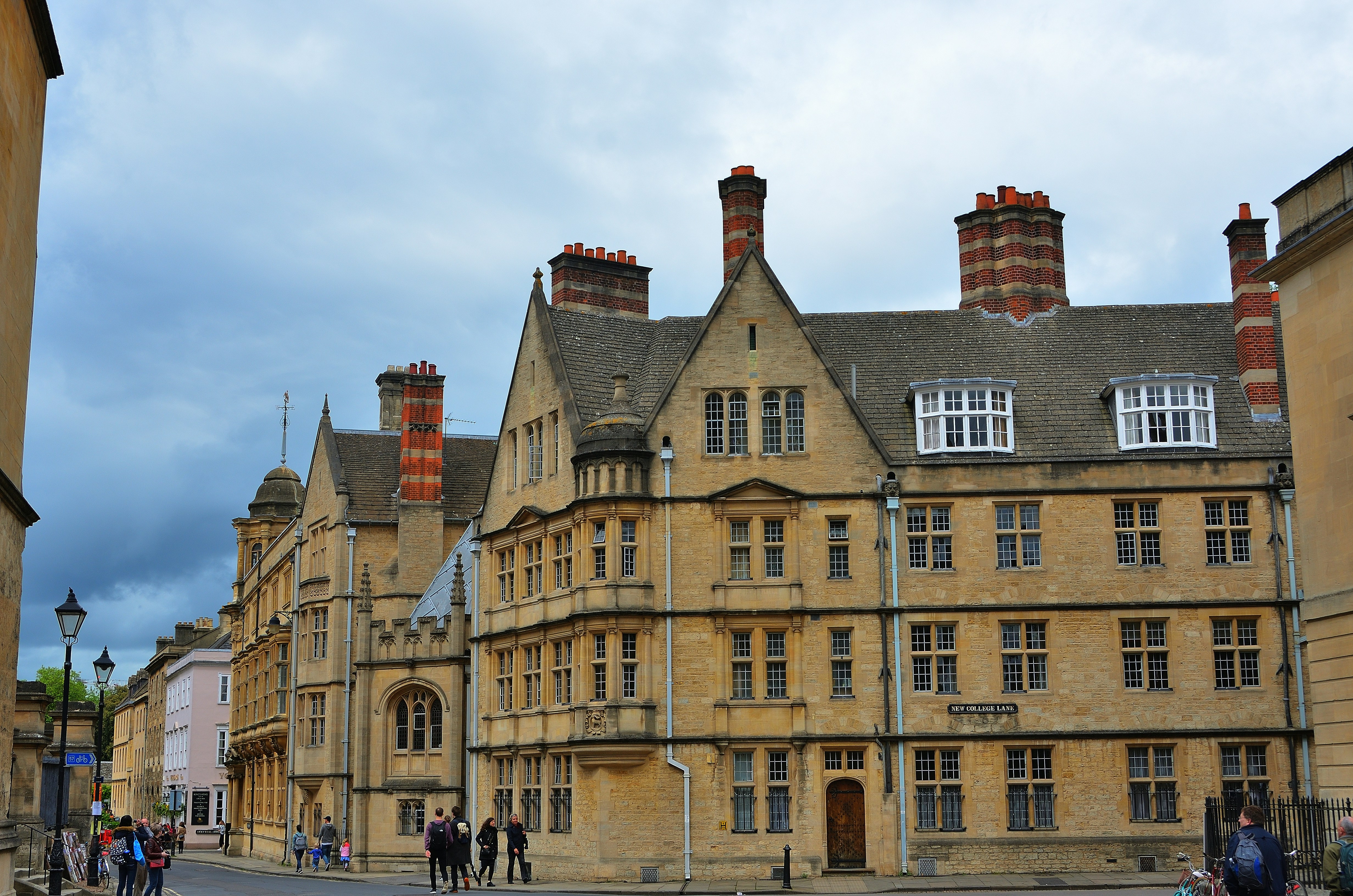 New College Lane, Oxford, UK