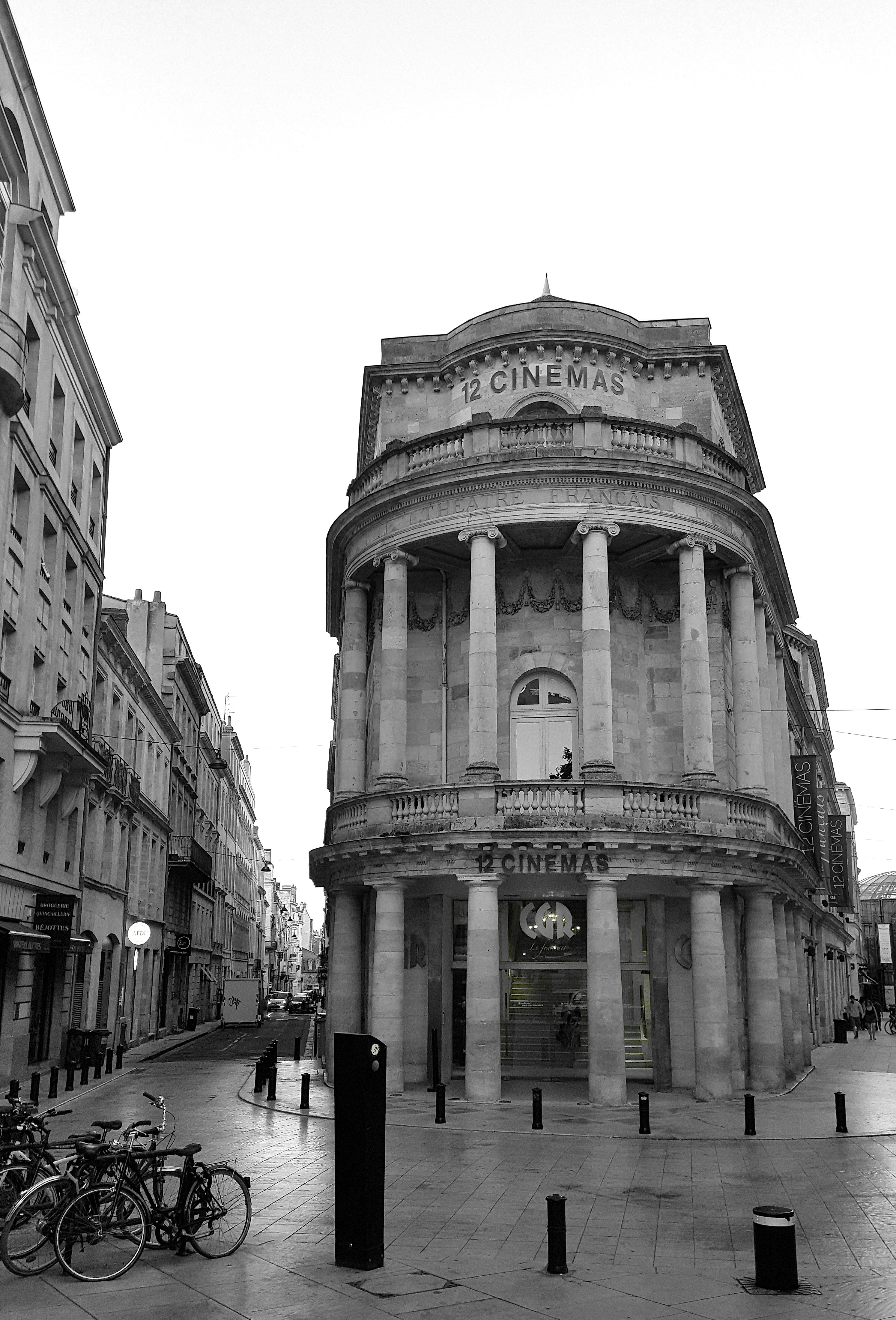 A majestic building with grand architecture and columns. photo – Free ...