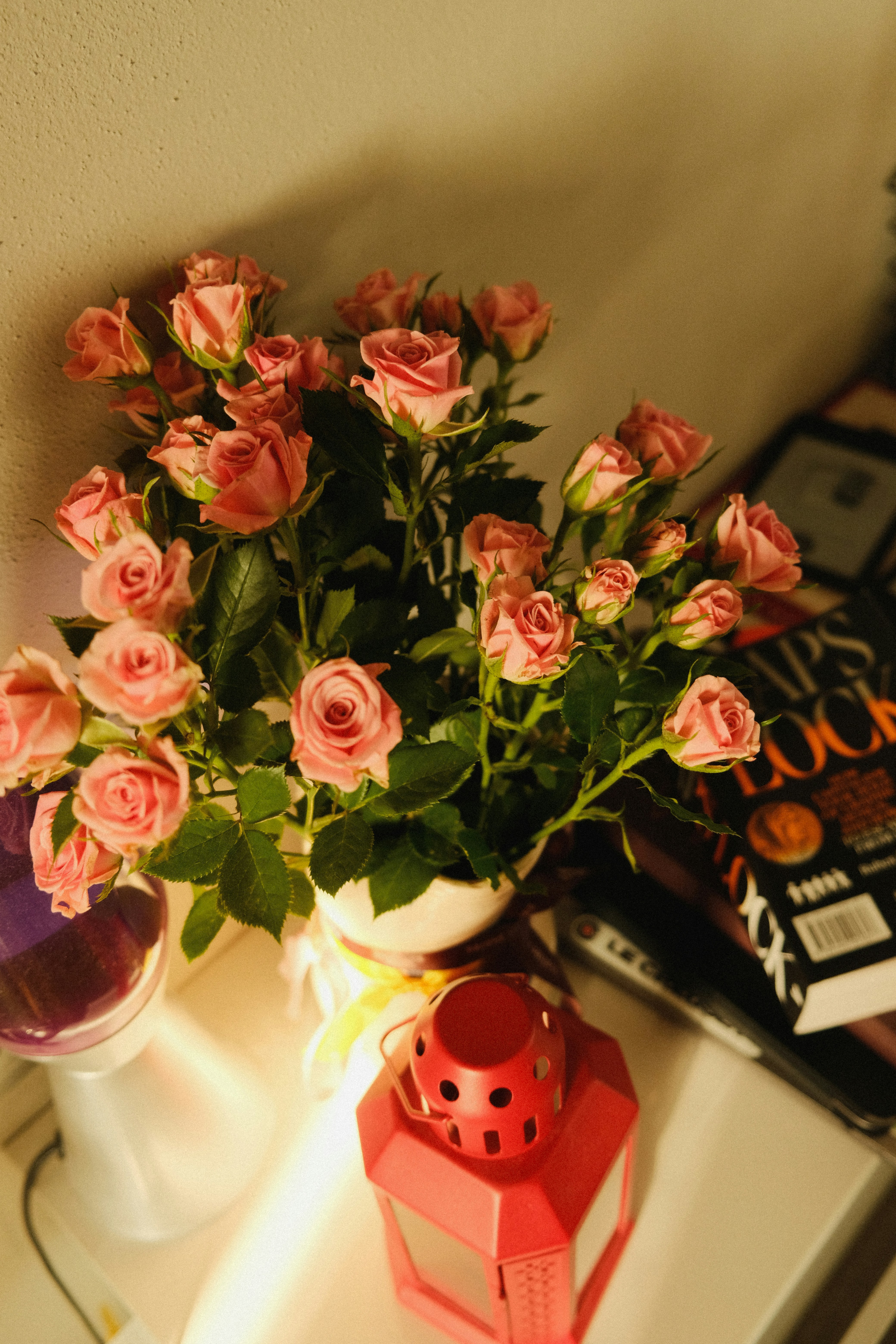 A Floral Embrace in Soft Light