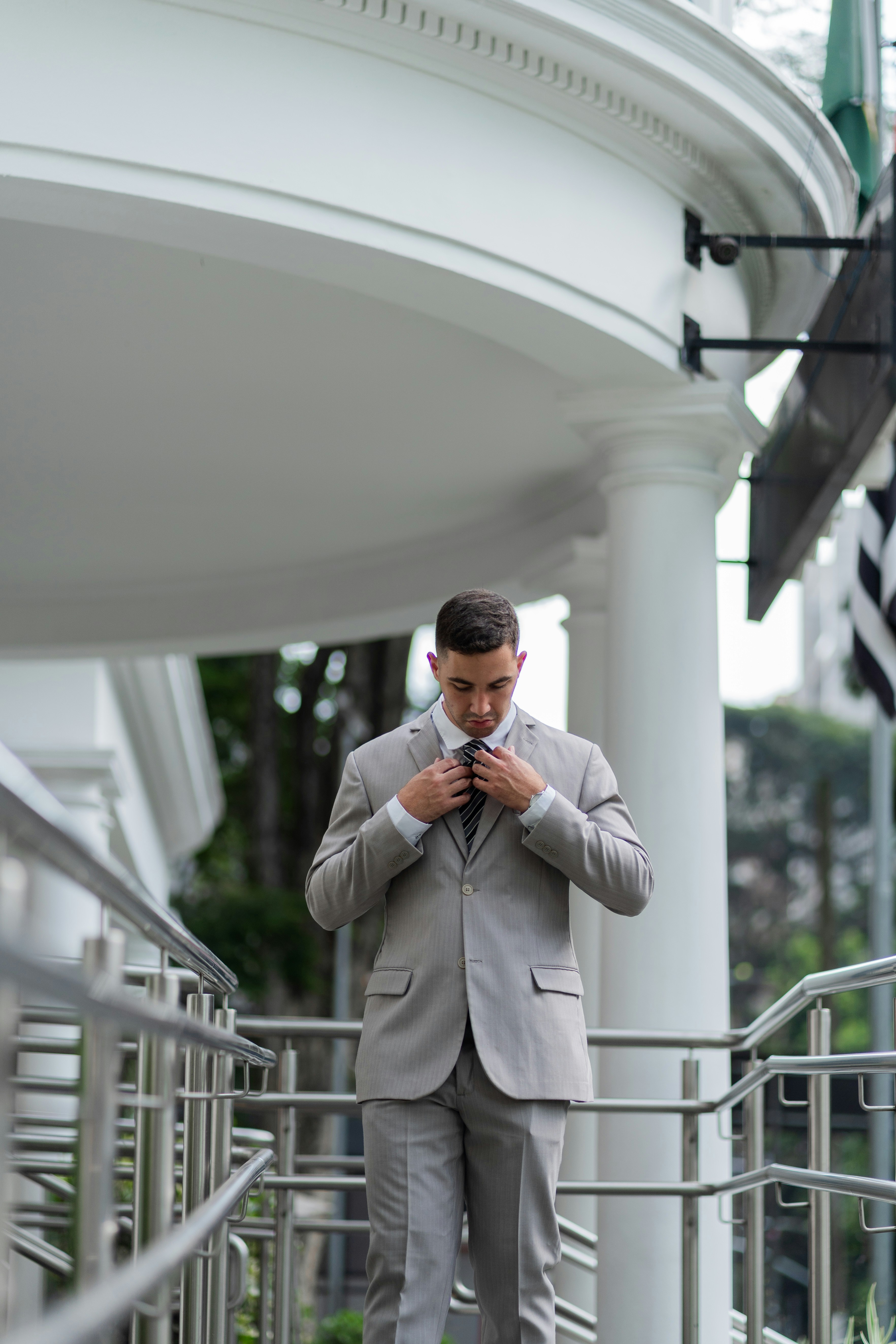 Dapper Preparations in Urban Elegance