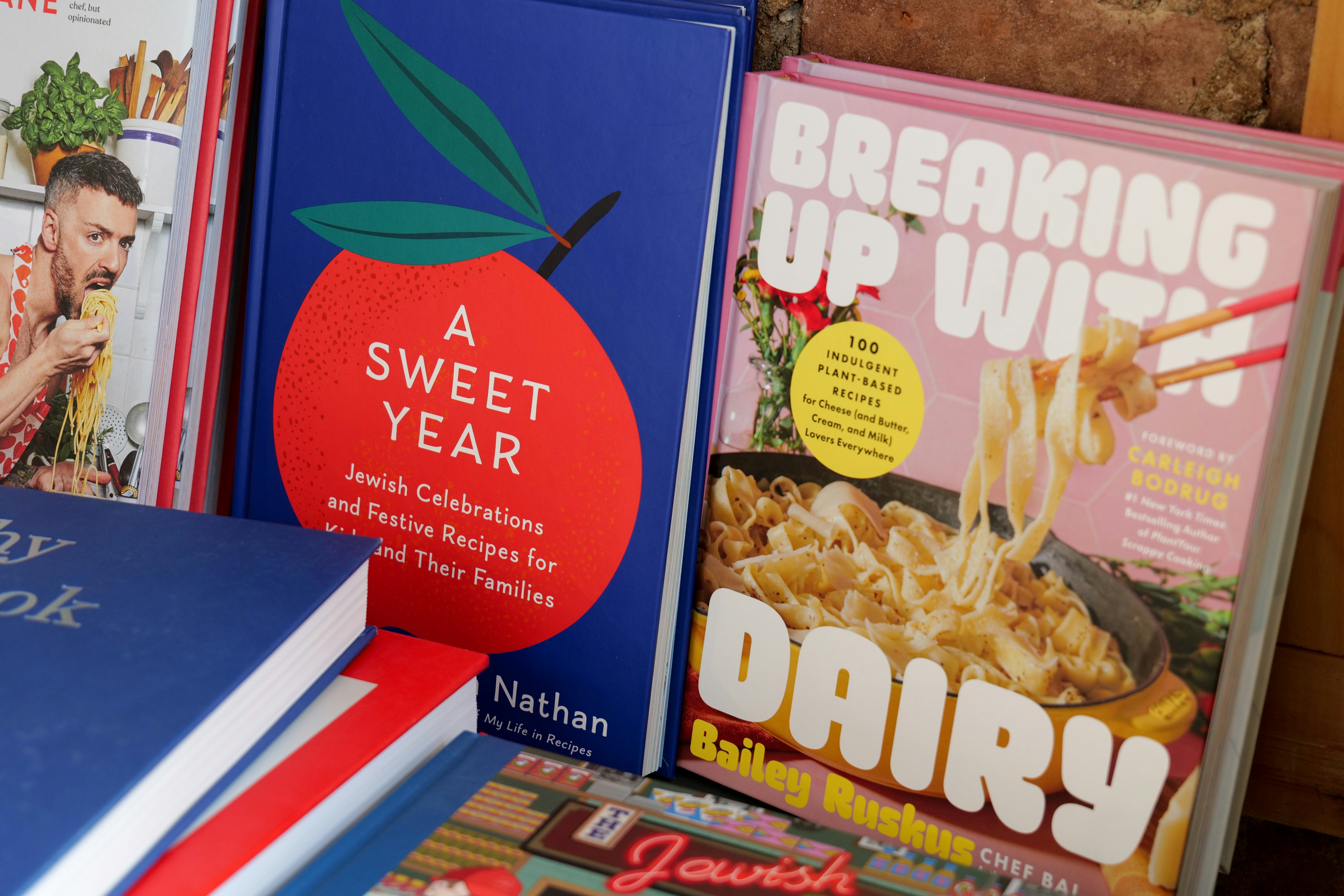Cookbooks are showcased with colorful and tempting covers. photo – Free ...