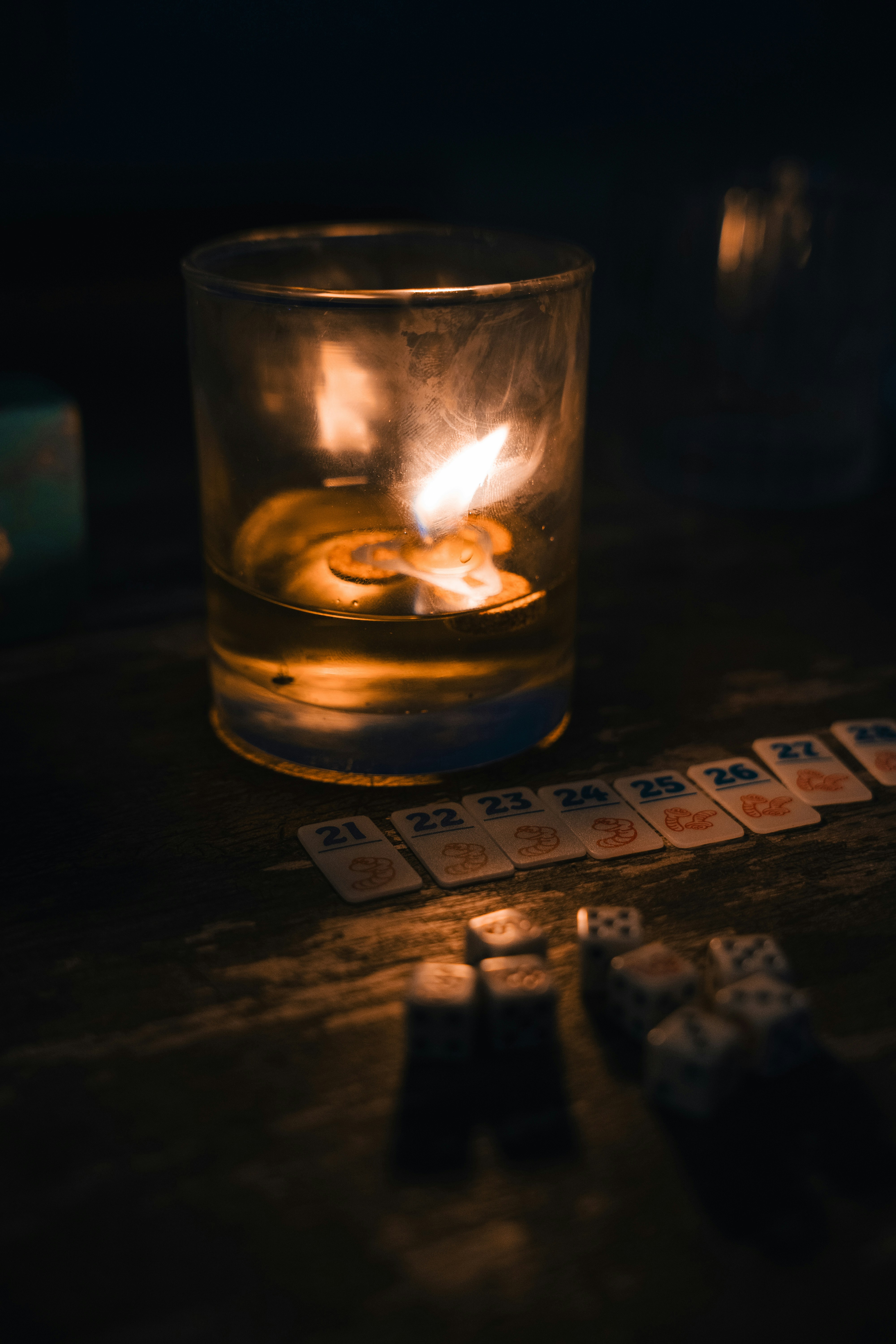 Illuminated Moments: A Game Night Glow
