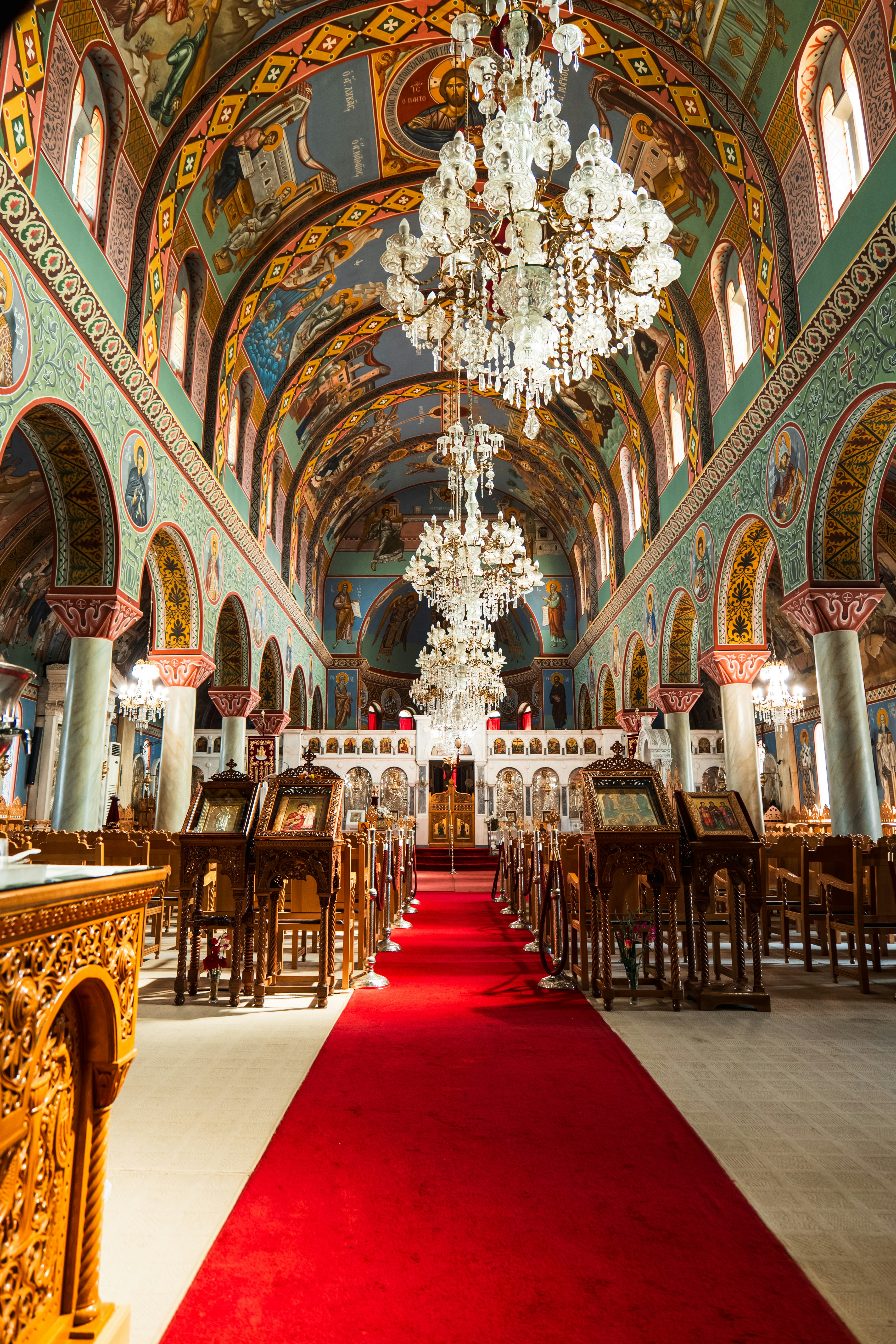 Crimson Carpet to the Cathedral of Light