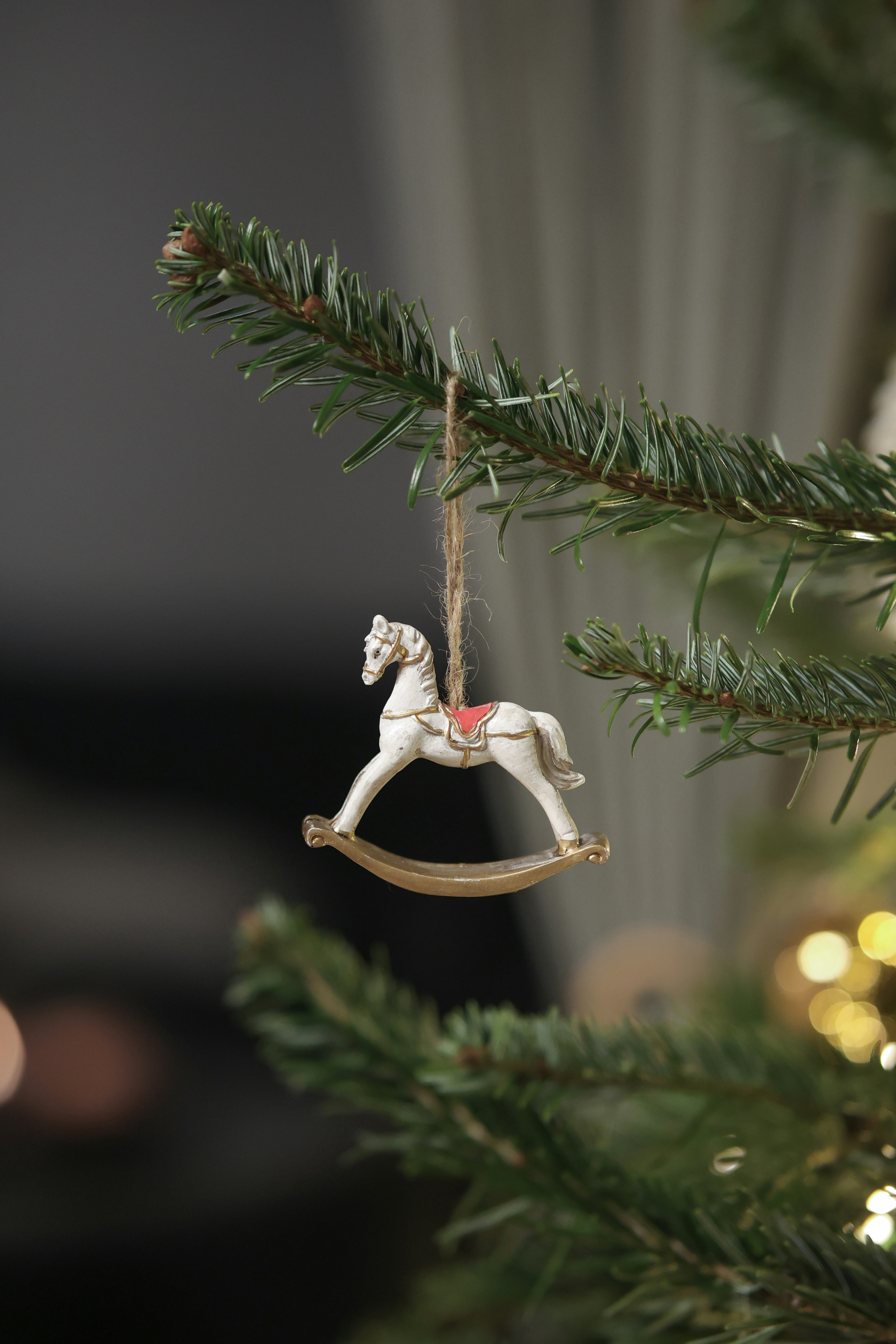 Nostalgic Whimsy: The Rocking Horse Ornament