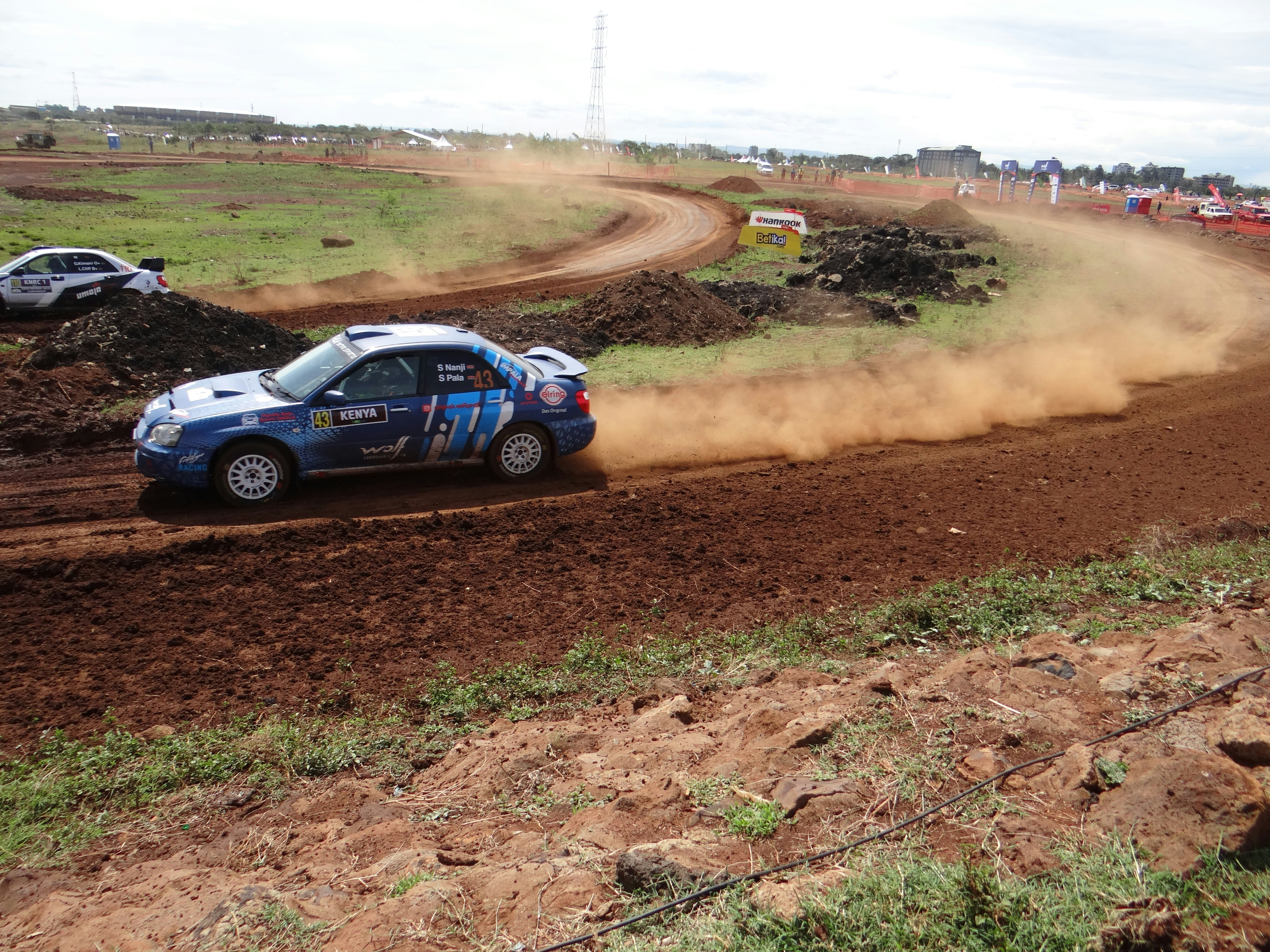 Rally Racing Through Dust and Grit