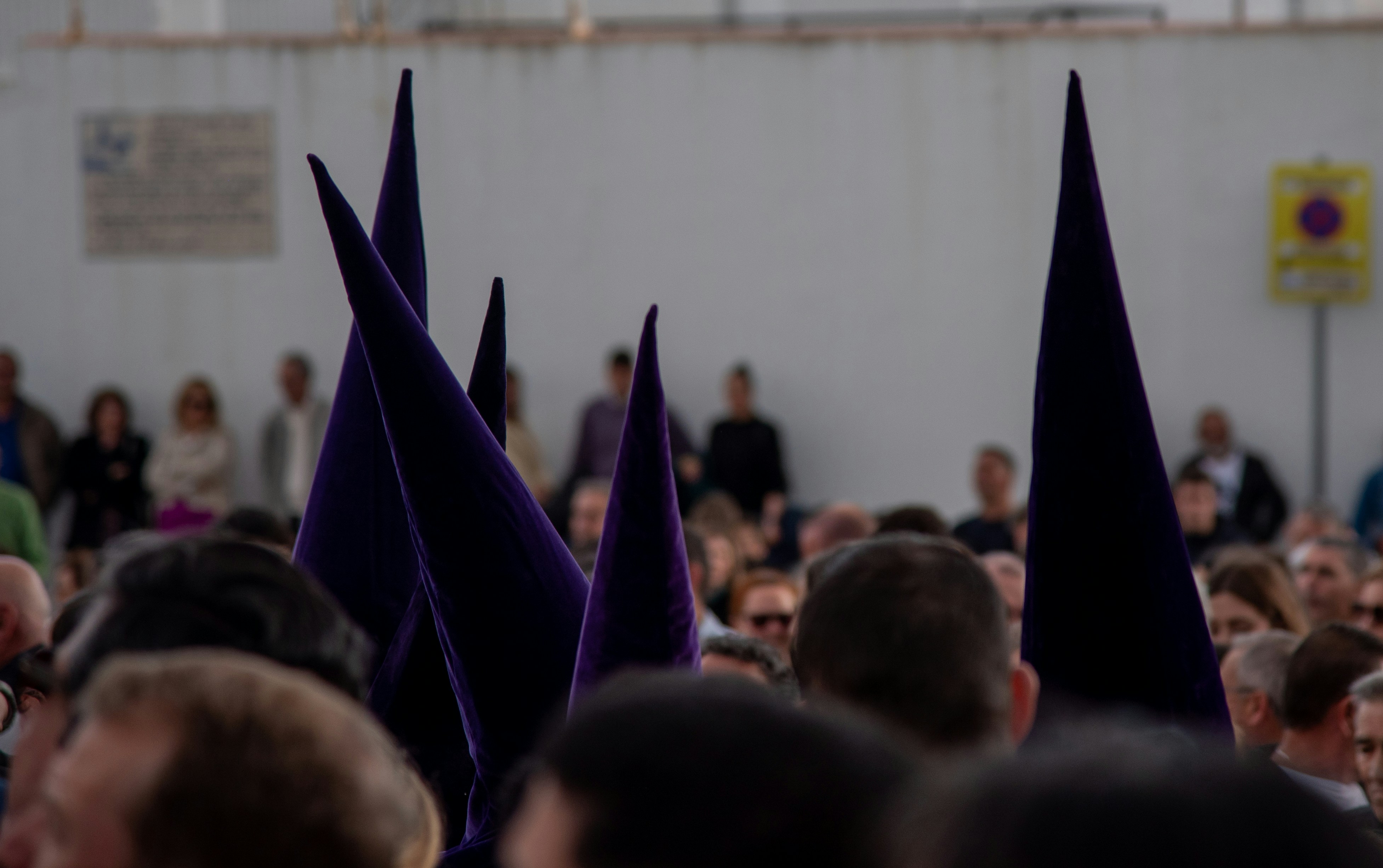 People wear pointed hats in a religious procession. photo – Free Easter ...