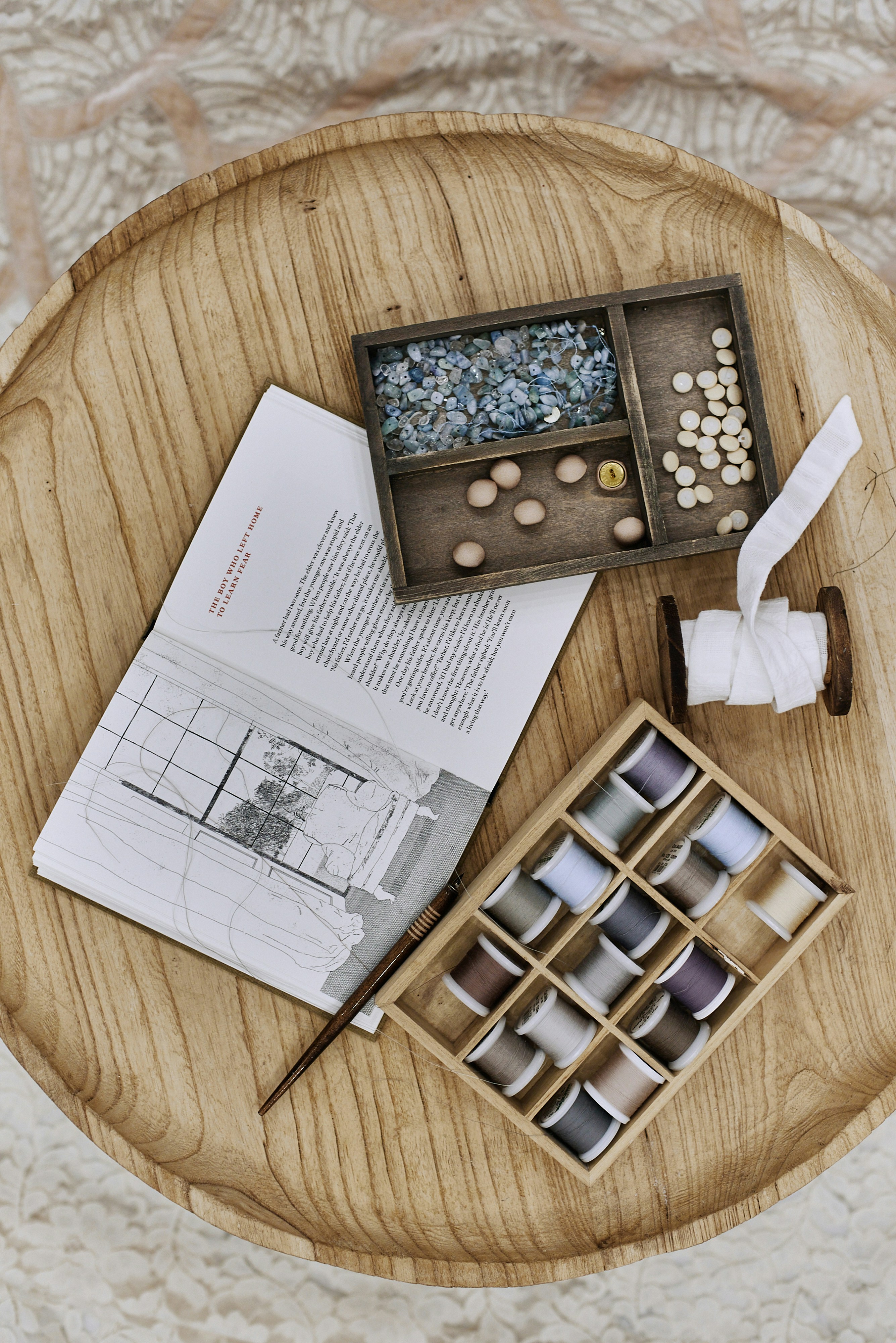 Crafting Serenity: A Study in Textures and Tones