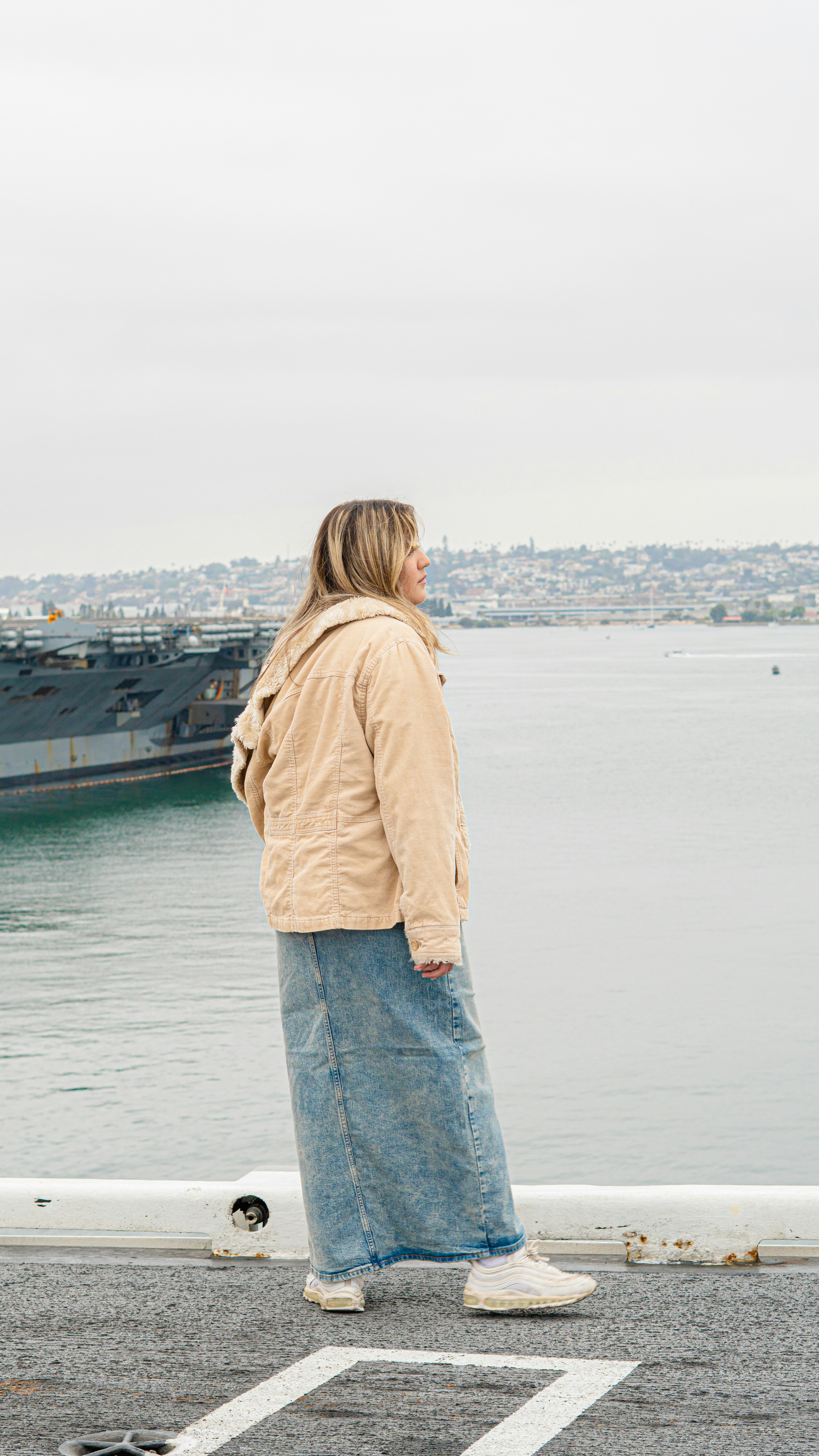 Dockside Reverie: A Quiet Portrait by the Waterfront
