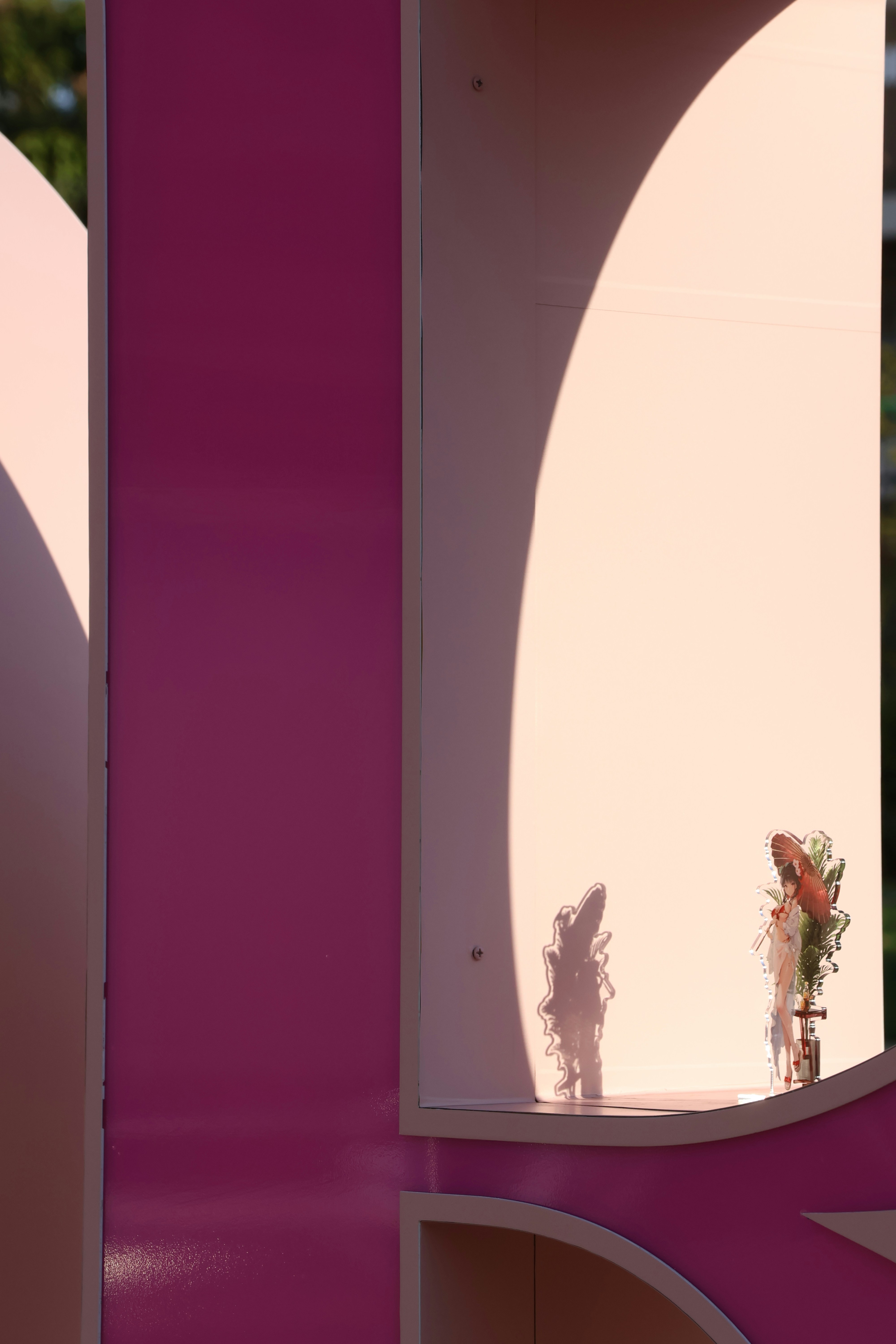Whispers of Color: A Playful Interaction of Light and Shadow