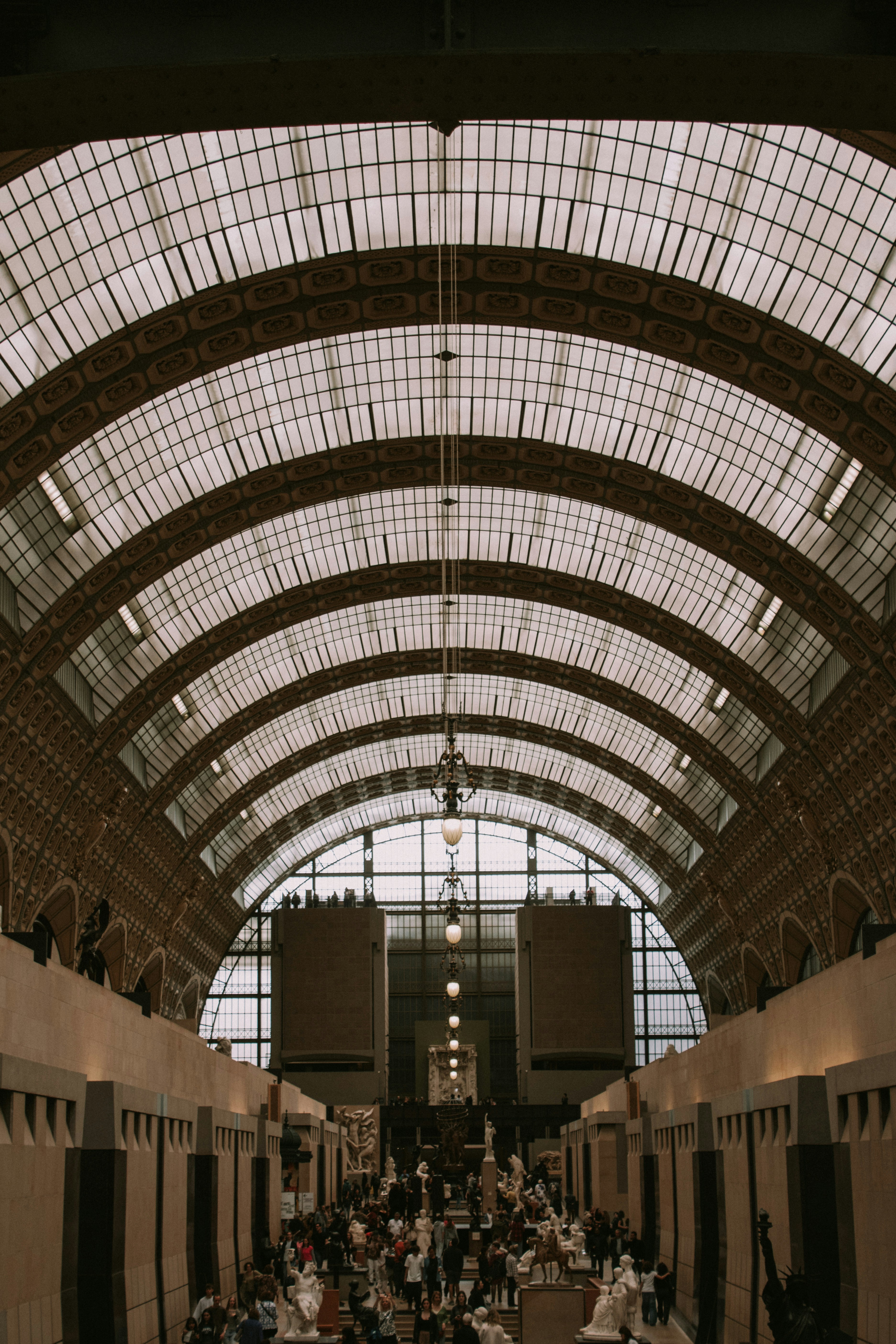 The inside of a grand museum is shown. photo – Free Building Image on ...