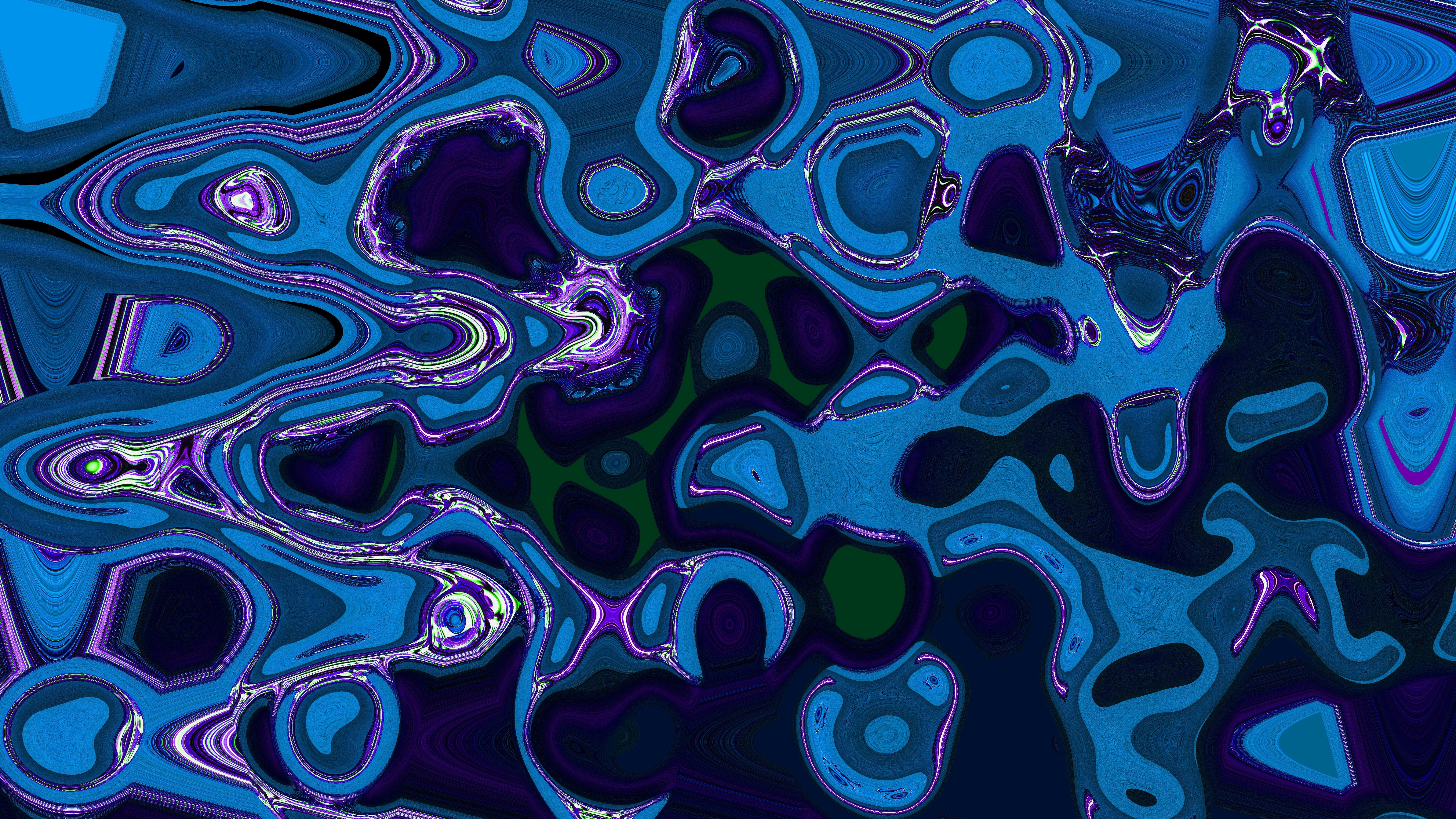 Formas y remolinos abstractos azules y morados. foto – Imagen de ...