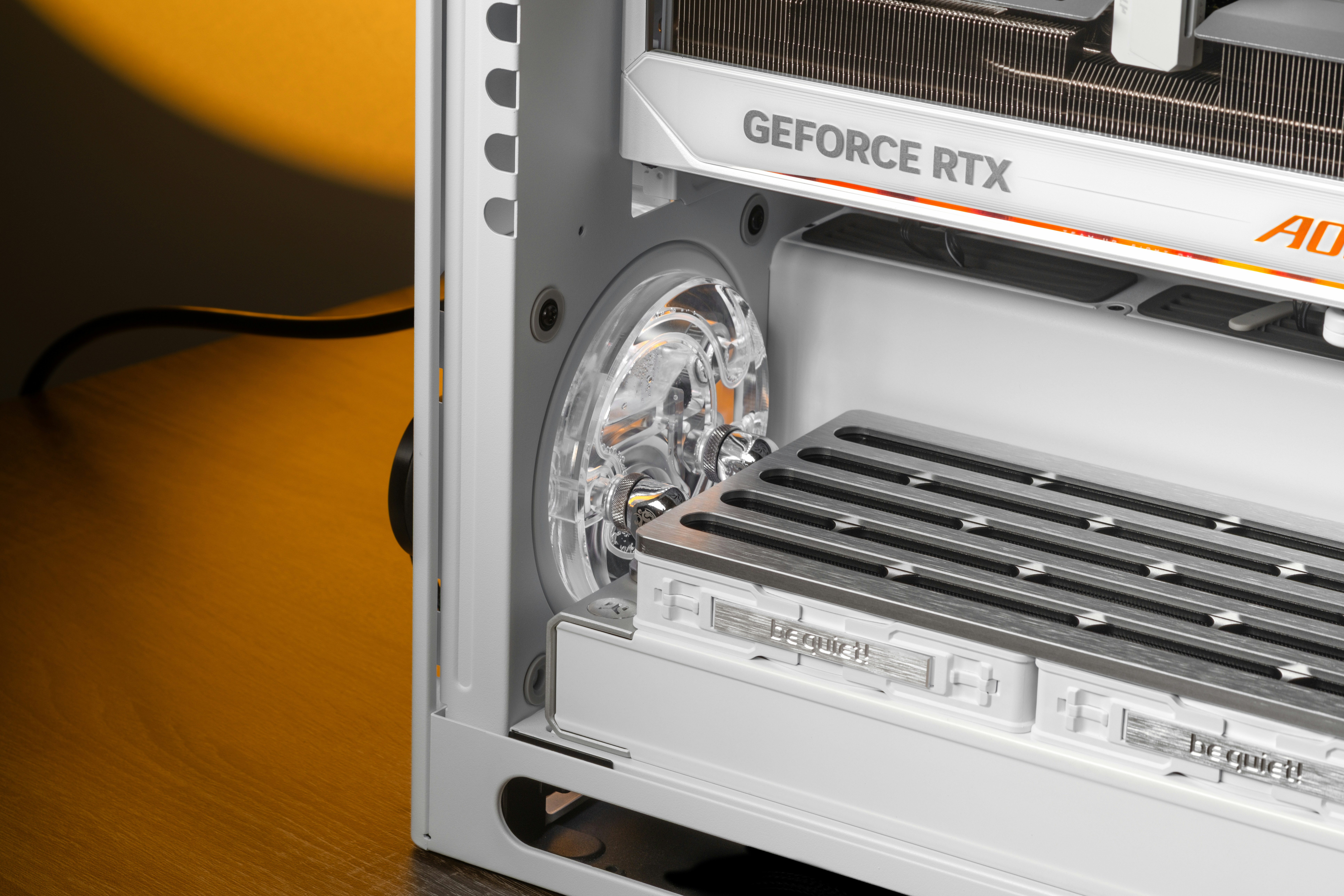 A close-up shows the inside of a PC case. photo – Free Computer Image ...