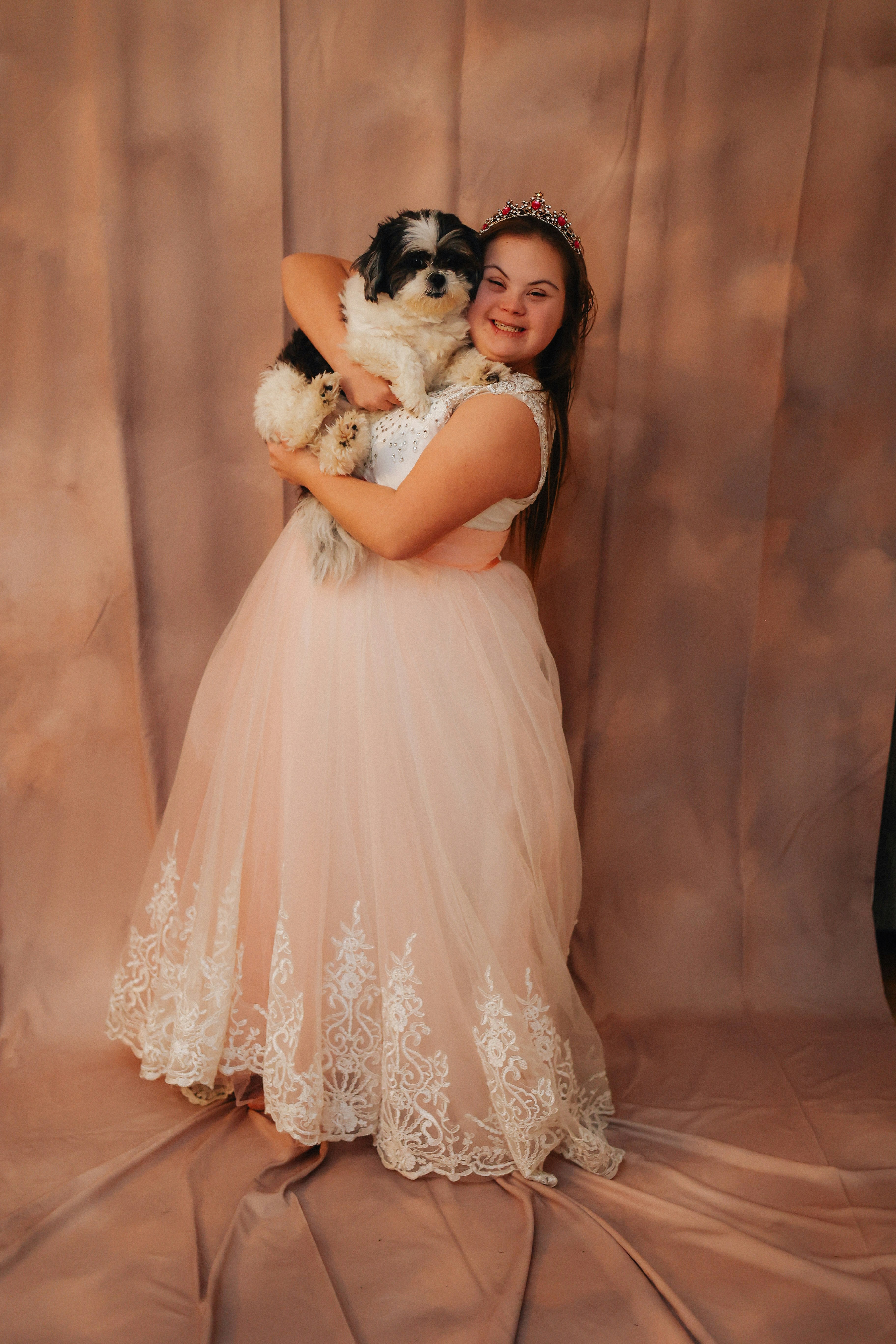 Tiara, Tulle, and Fluff: A Velvet Studio Moment